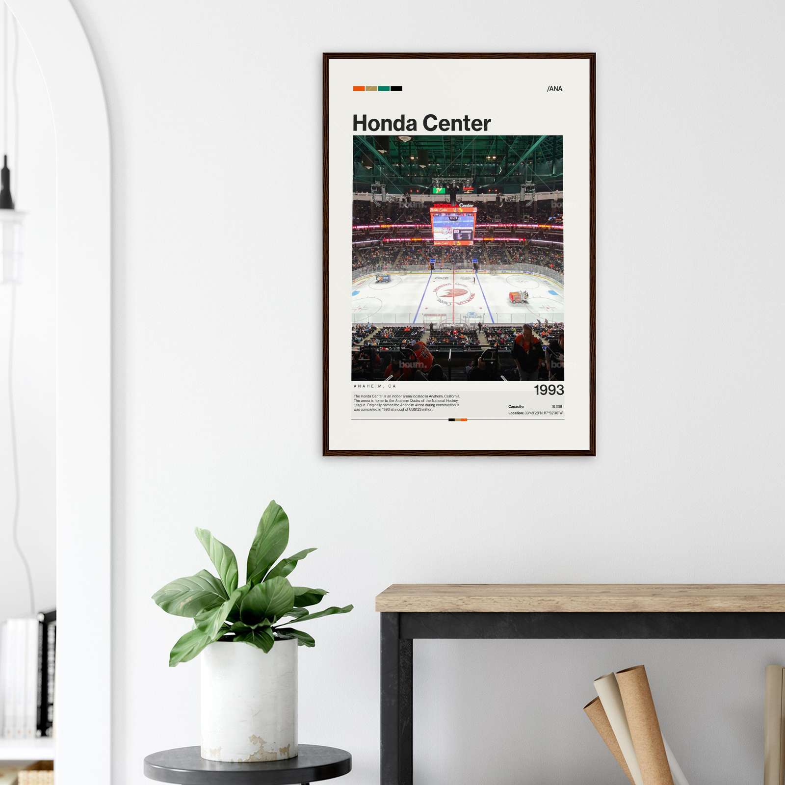 Honda Center Poster, Sports Poster, Stadium Poster, Full-Size Poster ...