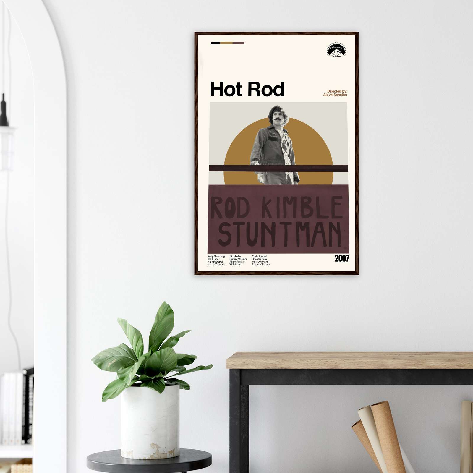 Hot Rod Movie Poster, Hot Rod Film Poster, Classic Movie Poster, Full ...