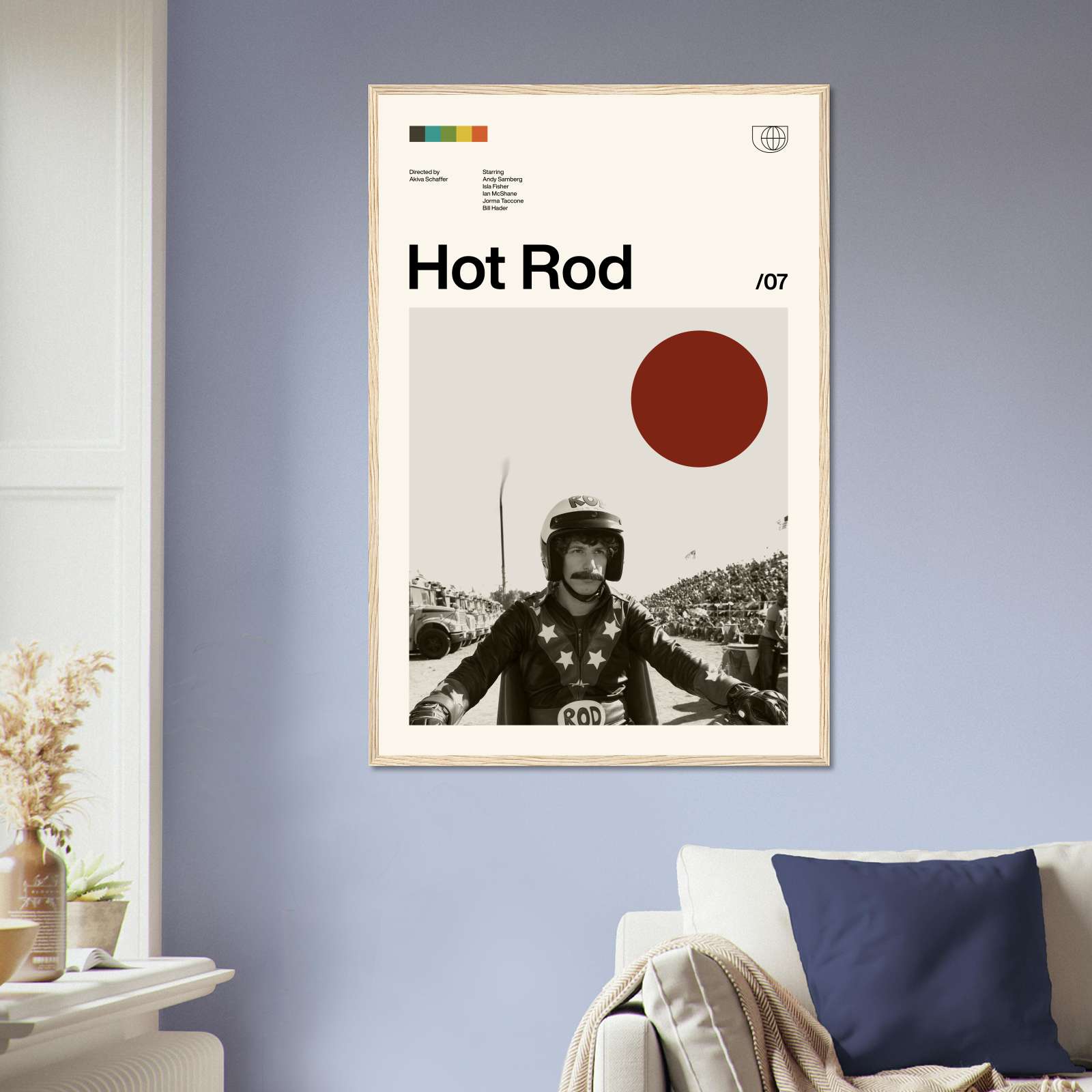 Hot Rod Movie Poster, Rod Kimble Poster, Vintage Movie Poster, Full ...