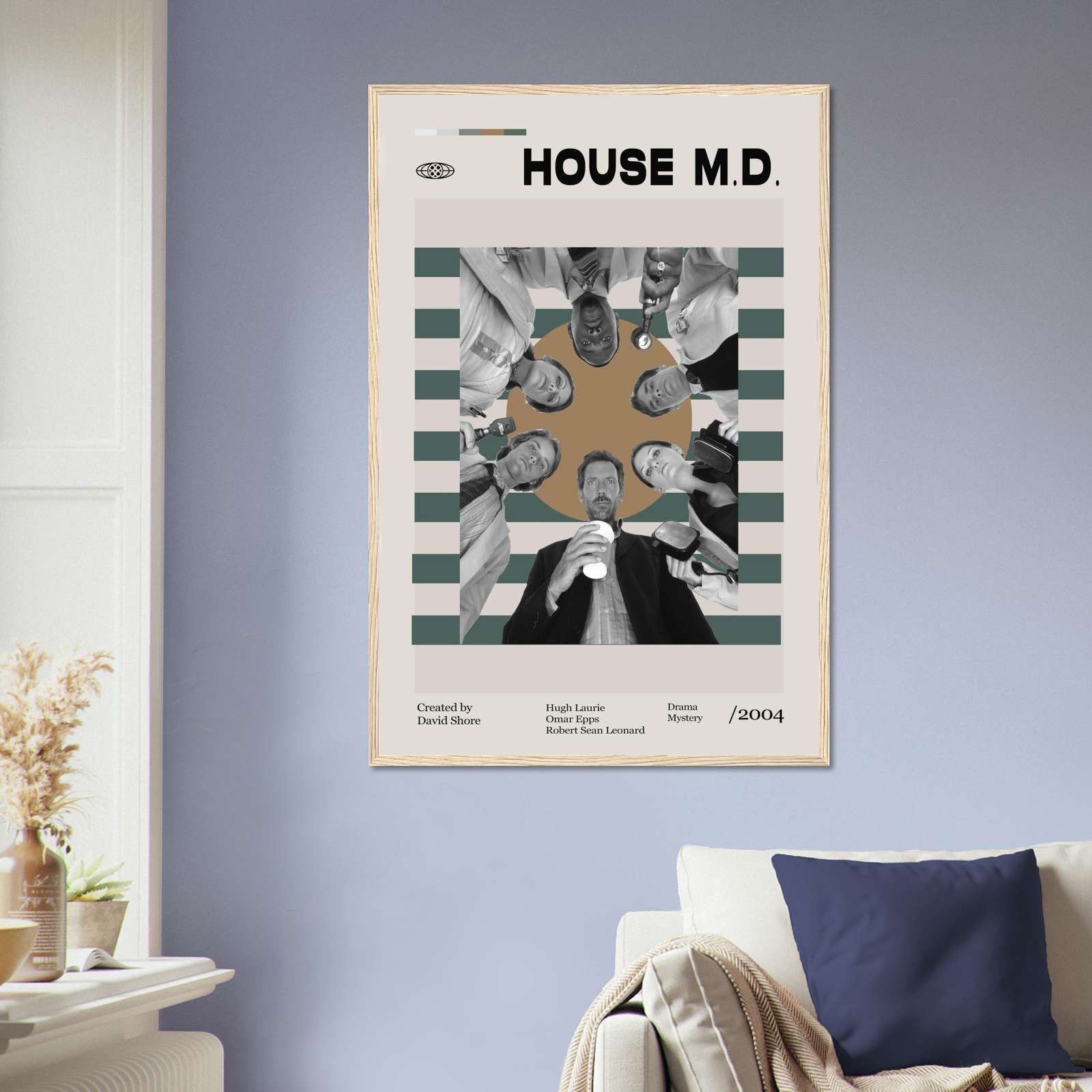 House M.D Tv Series Poster, House M.D Tv Show Poster, Full-Size Poster ...