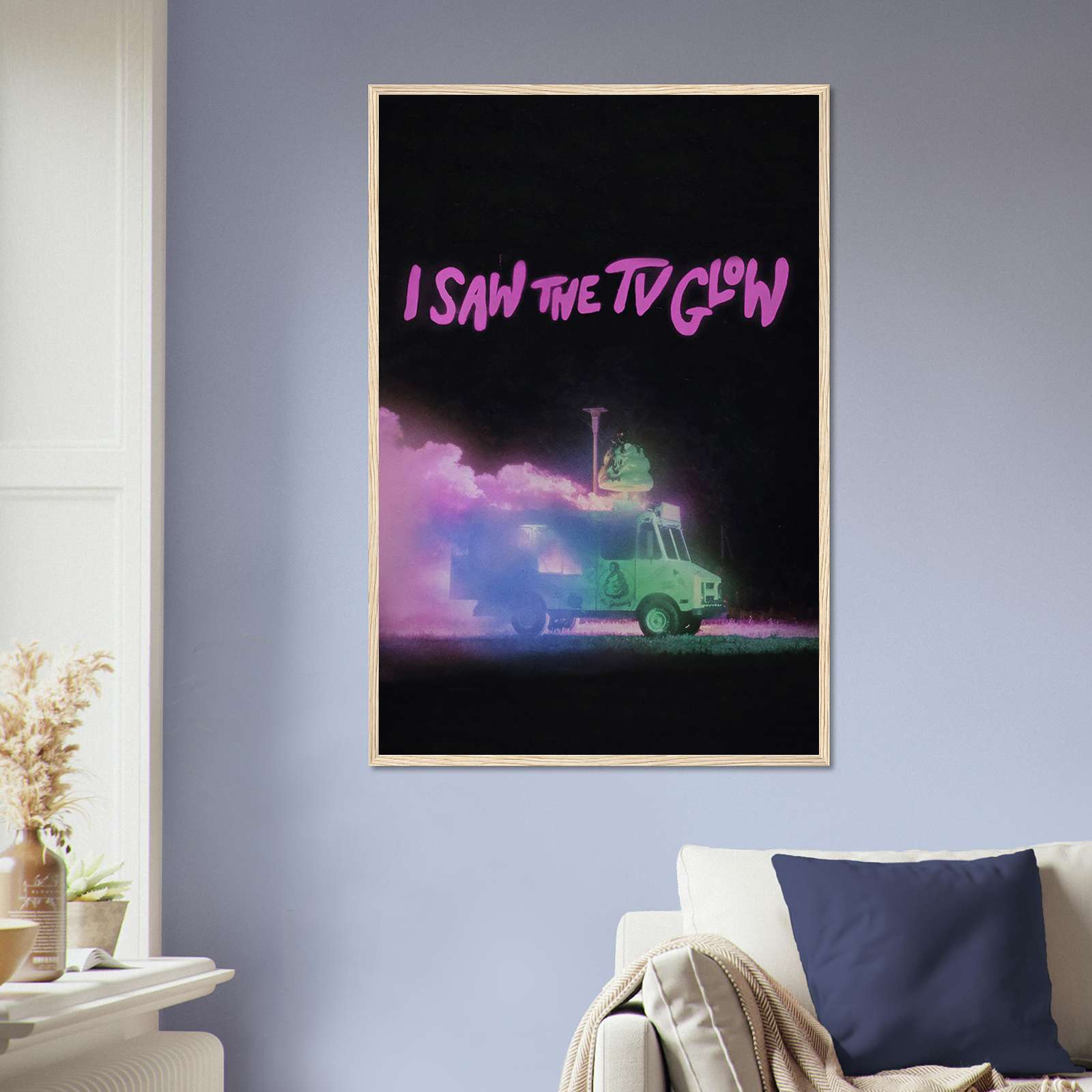 I Saw The Tv Glow Movie Poster, Full-Size Movie Poster, Ready to Hang ...