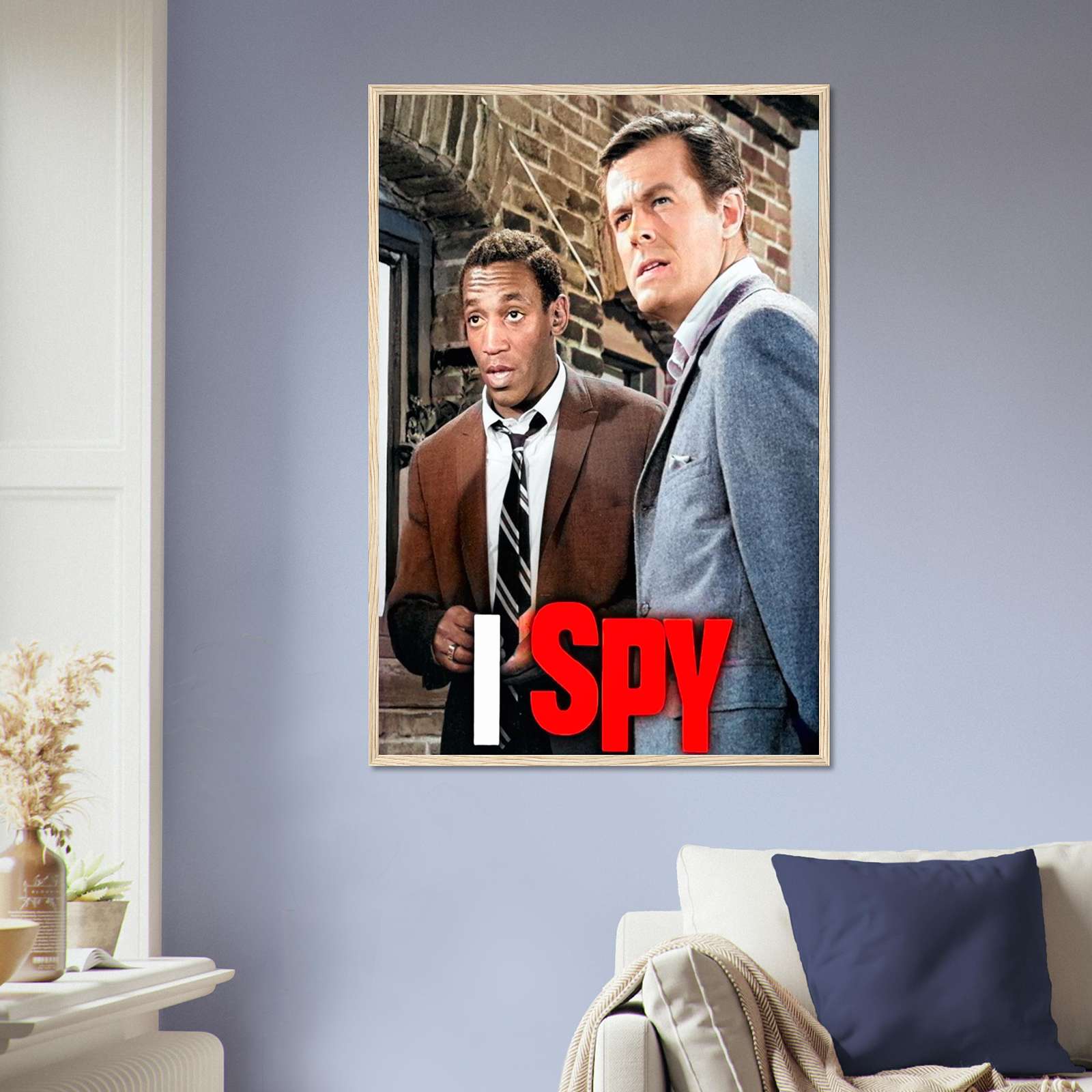 I Spy Tv Series Poster, Vintage Movie Poster, Film Poster, Full-Size ...