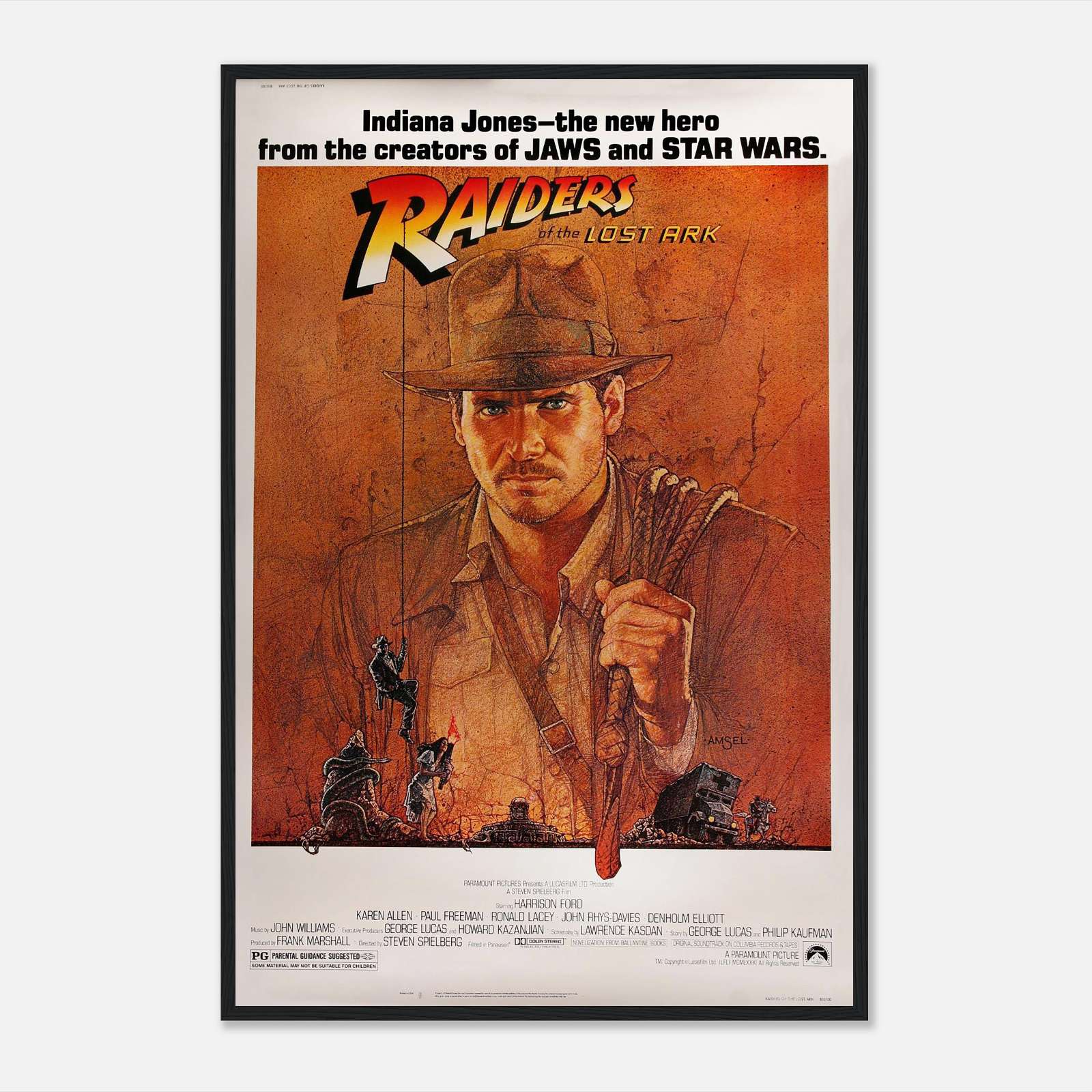 Indiana Jones Movie Poster, Indiana Jones Film Poster, Vintage Movie ...