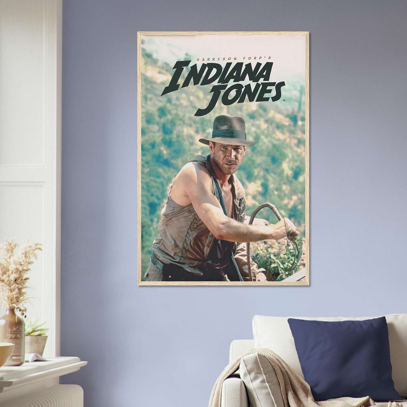 Indiana Jones Poster, Retro Movie Poster, Vintage Poster, Full-Size ...