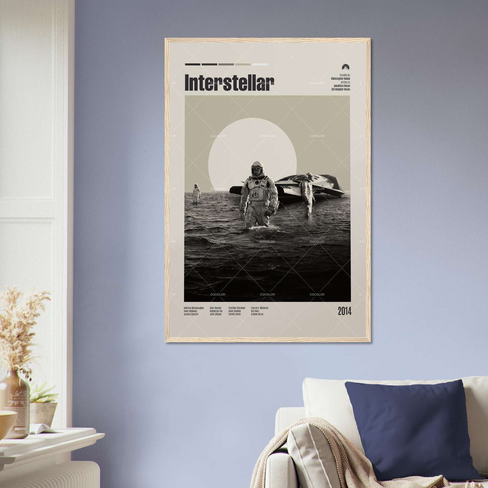 Interstellar Movie Poster, Film Poster, Sci Fi Movie Poster, Full-Size ...