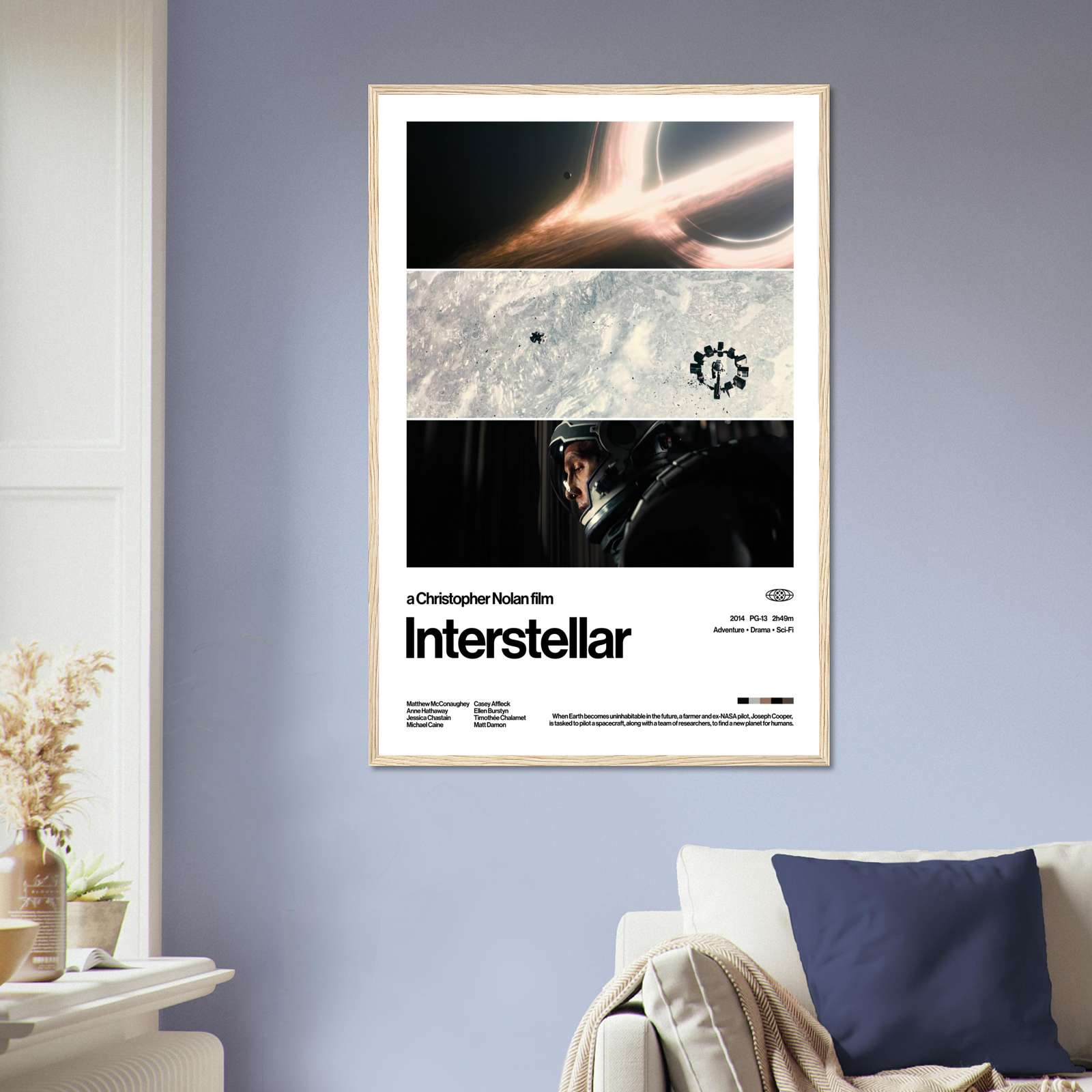Interstellar Movie Poster, Interstellar Poster, Film Poster, Sci Fi ...
