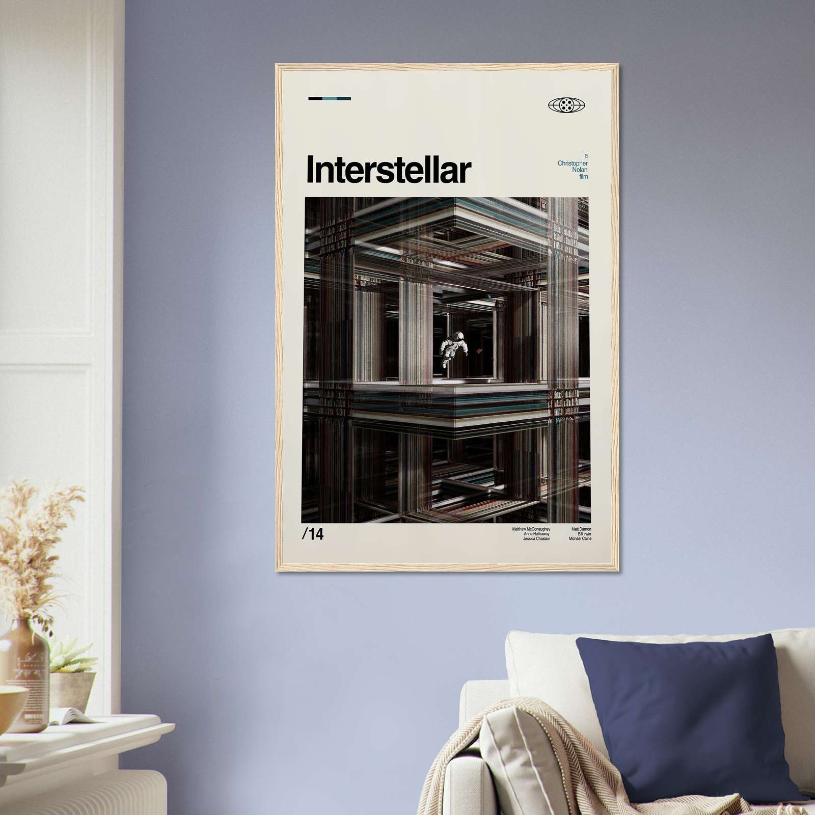 Interstellar Movie Poster, Sci Movie Poster, Cult Classic Movie Poster ...