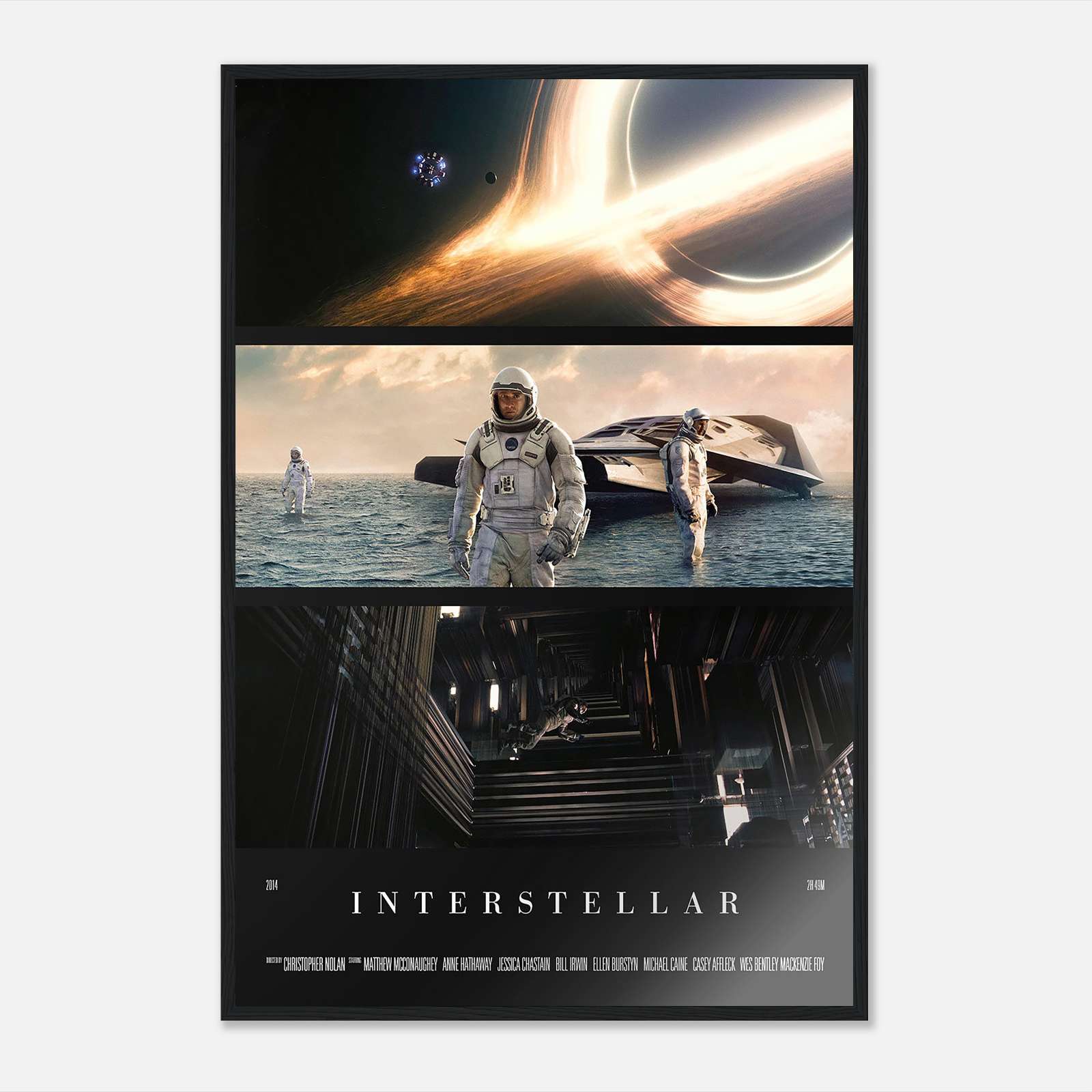 Interstellar Movie Poster, Vintage Movie Poster, Film Classic Poster ...