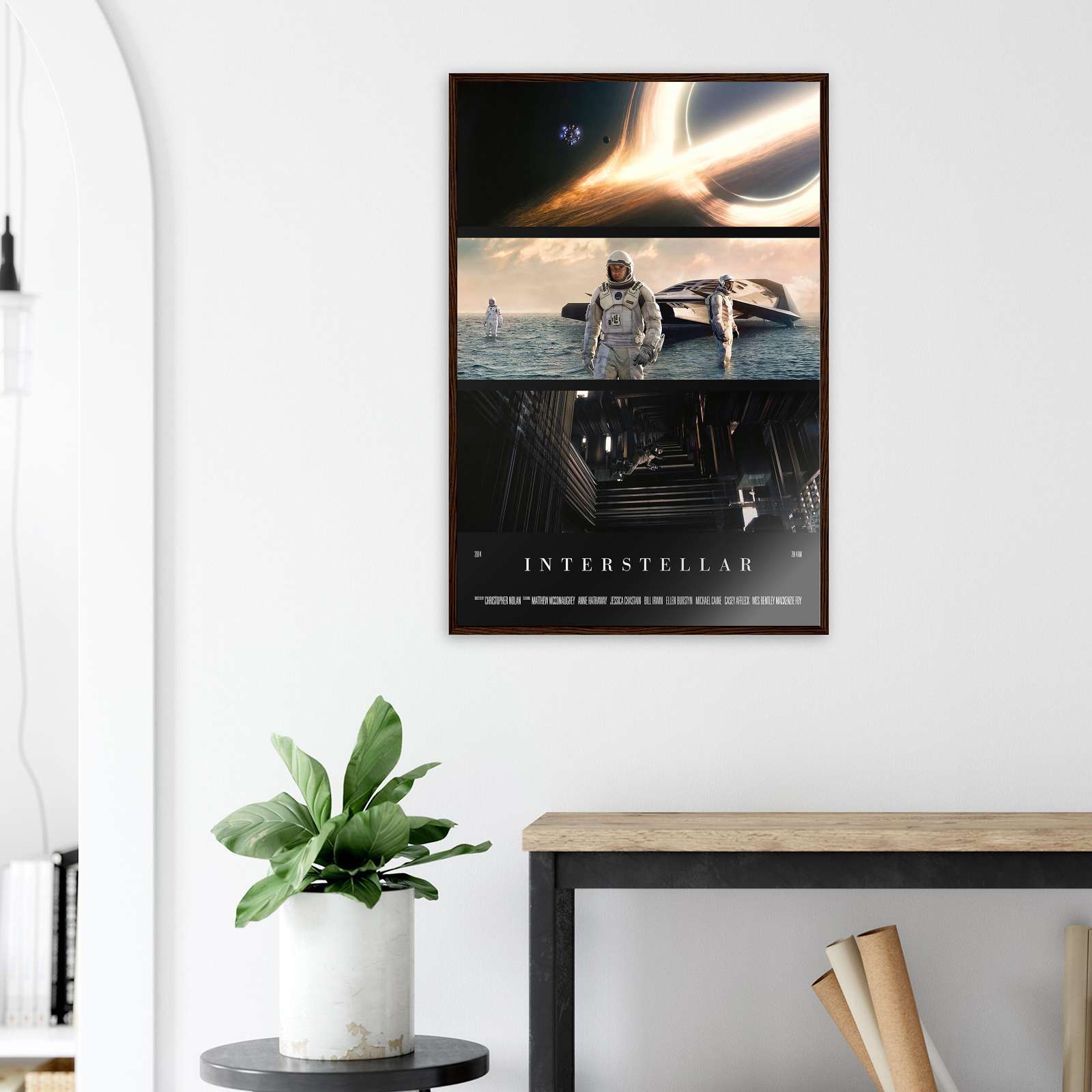 Interstellar Movie Poster, Vintage Movie Poster, Film Classic Poster ...