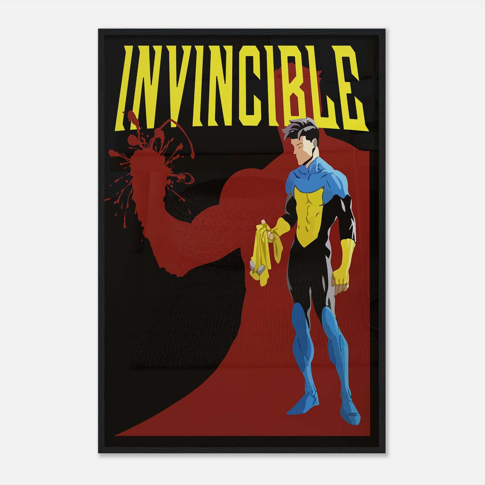 Invincible Tv Series Poster, Full-Size Movie Poster, Ready to Hang ...