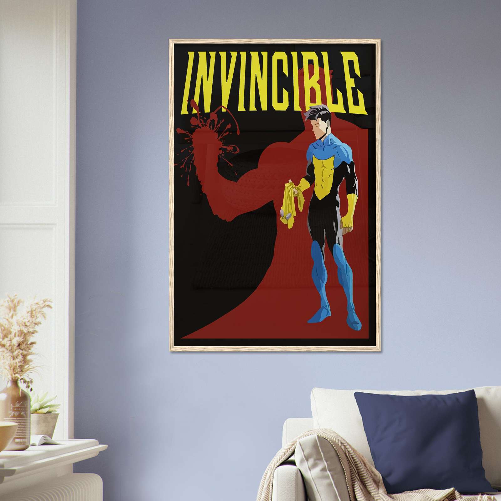 Invincible Tv Series Poster, Full-Size Movie Poster, Ready to Hang ...