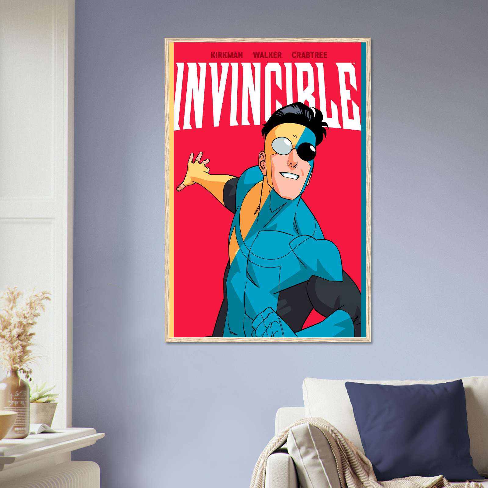 Invincible Tv Series Poster Stunning Wall Art For Fans Of The Hit ...