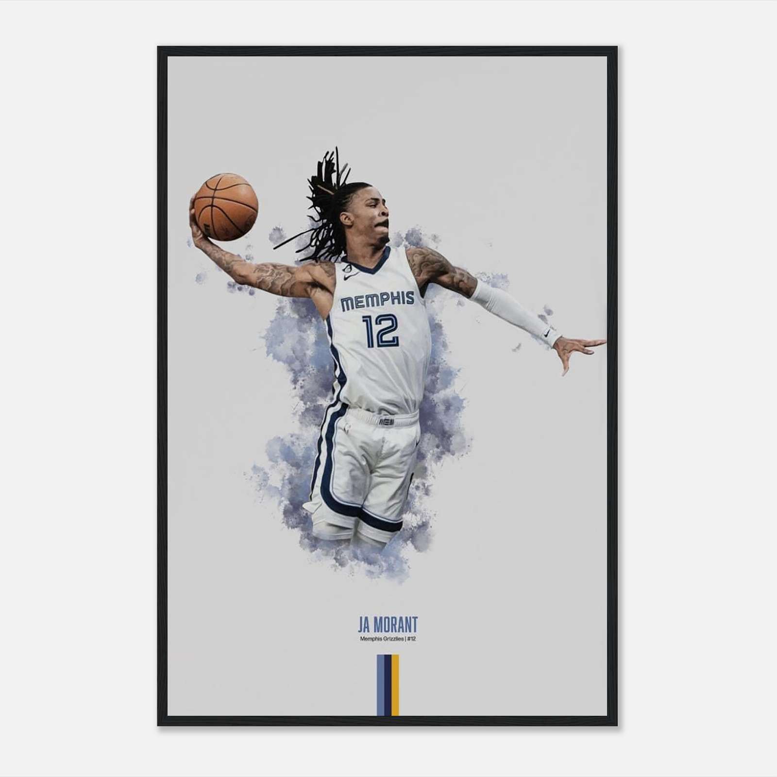 Ja Morant Poster, Basketball Poster, Sports Poster, Full-Size Poster ...