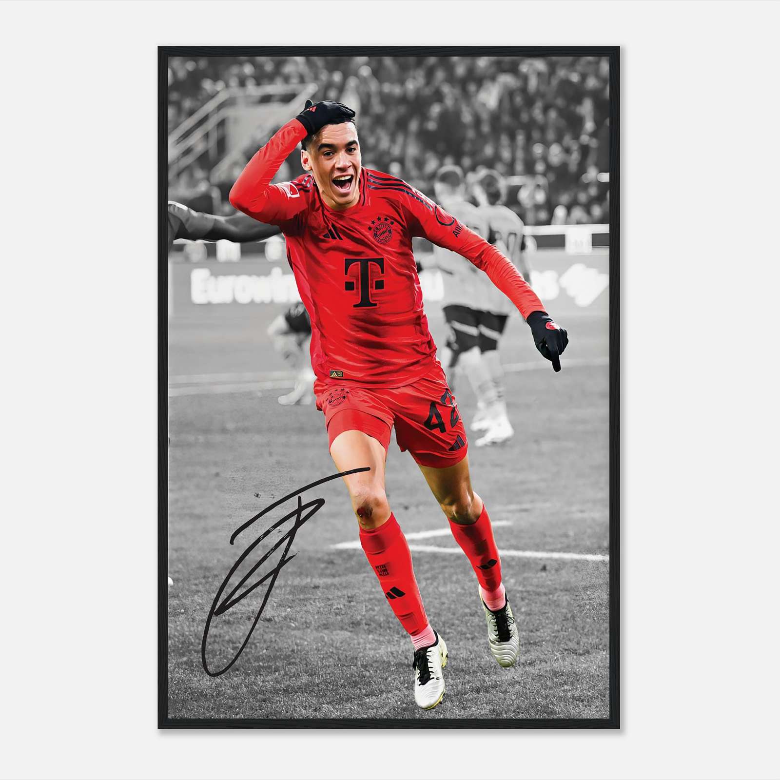 Jamal Musiala, Sports Poster, Football Poster, Full-Size Poster, Ready ...