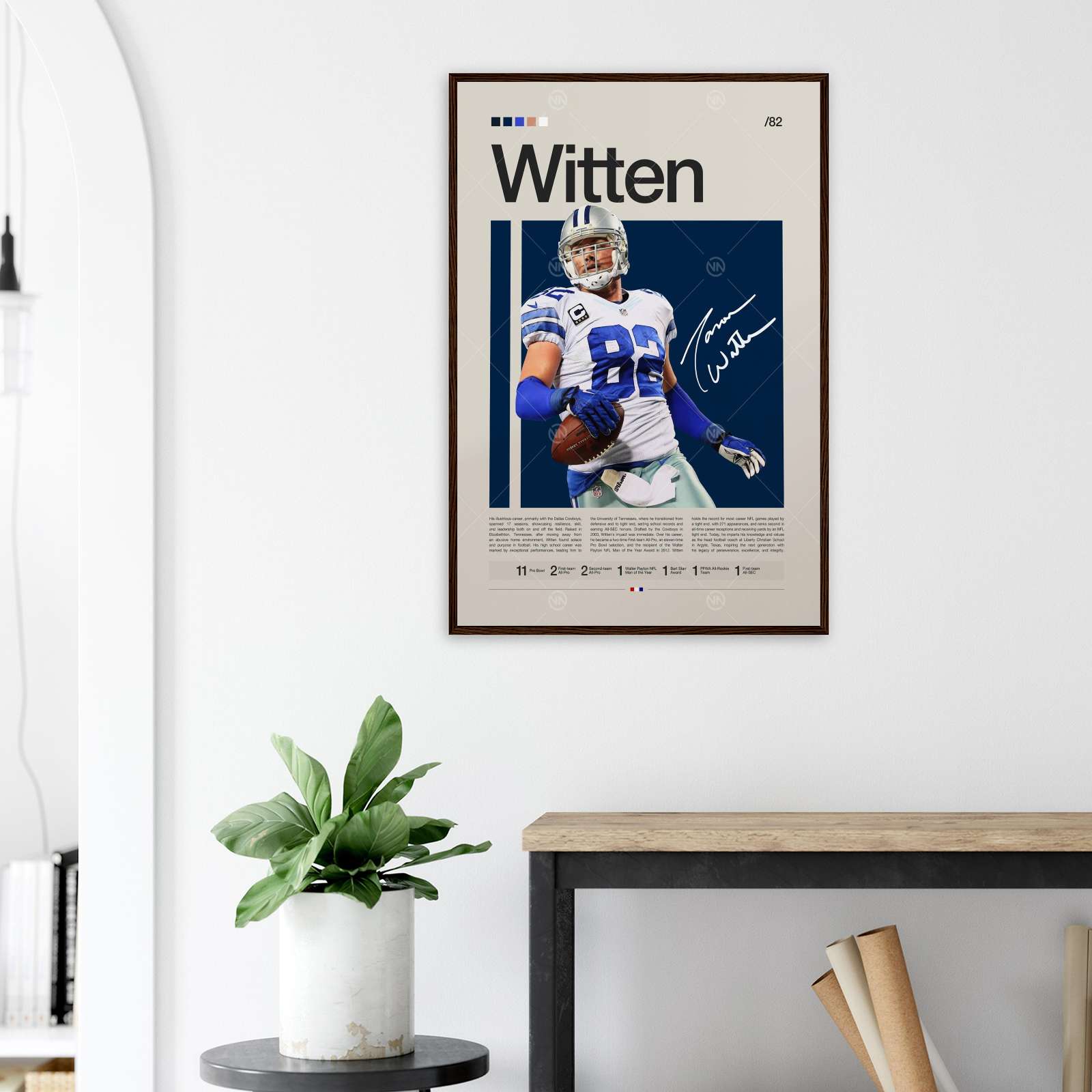 Jason Witten Poster, Sports Poster, Football Poster, Full-Size Poster ...