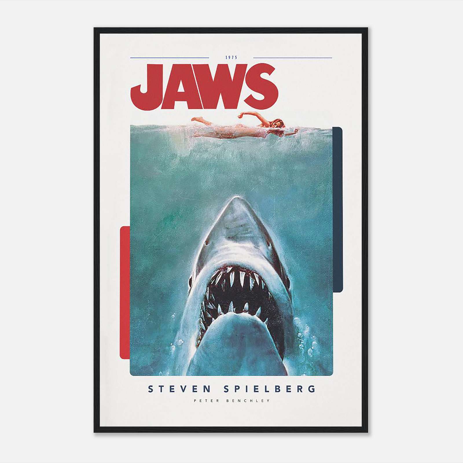 Jaws Movie Poster, Jaws Film Poster, Vintage Movie Poster, Film Poster ...