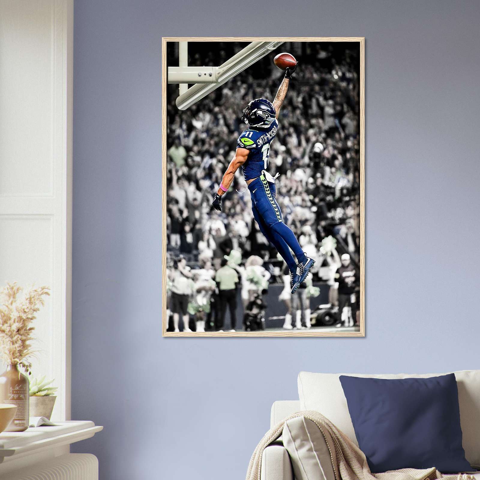 Jaxon Smith Njigba Poster, American Football Poster, Football Poster ...