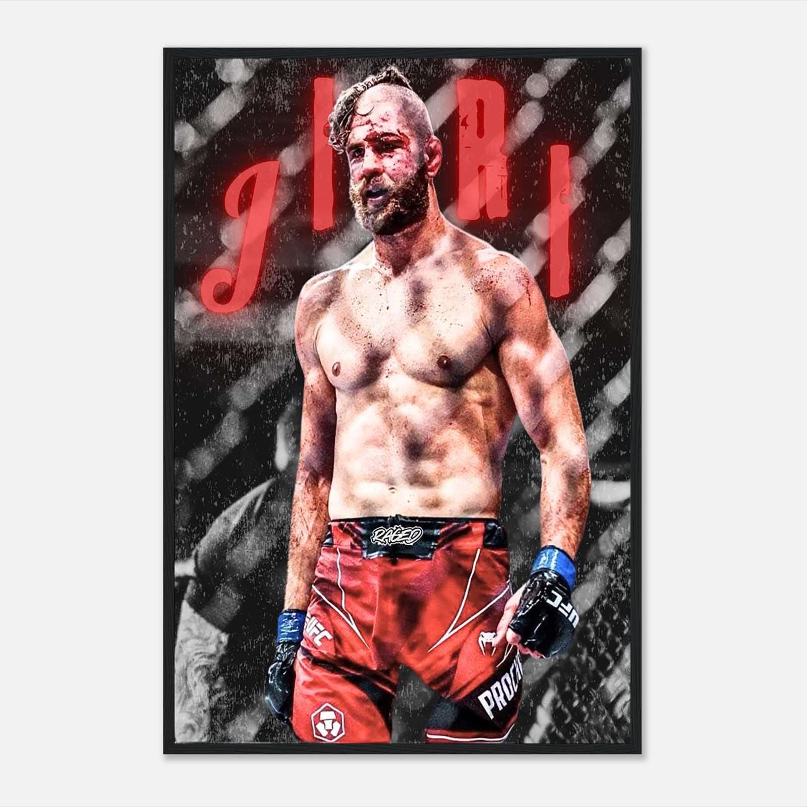 Jiri Prochazka Poster, Sports Poster, Mma Poster, Full-Size Poster ...