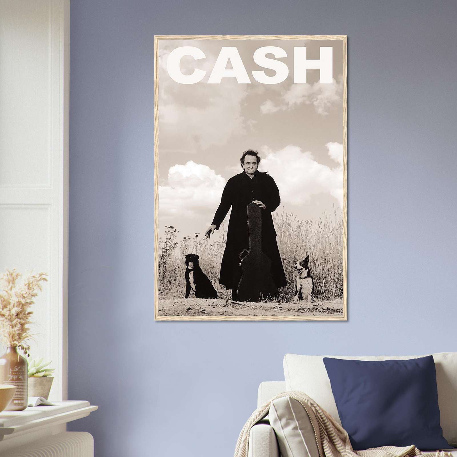 Johnny Cash Poster, Vintage Music Poster, Music Fan Collectibles 2 ...