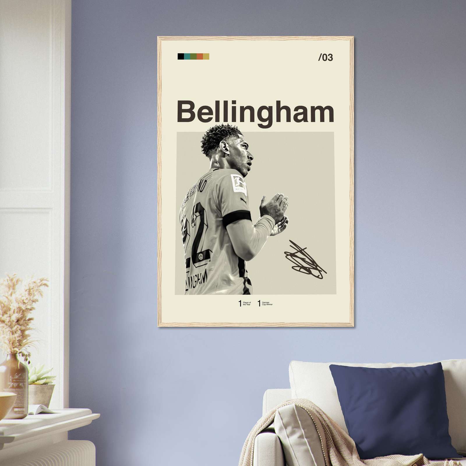 Jude Bellingham Poster, Football Poster, Full-Size Poster, Ready to ...