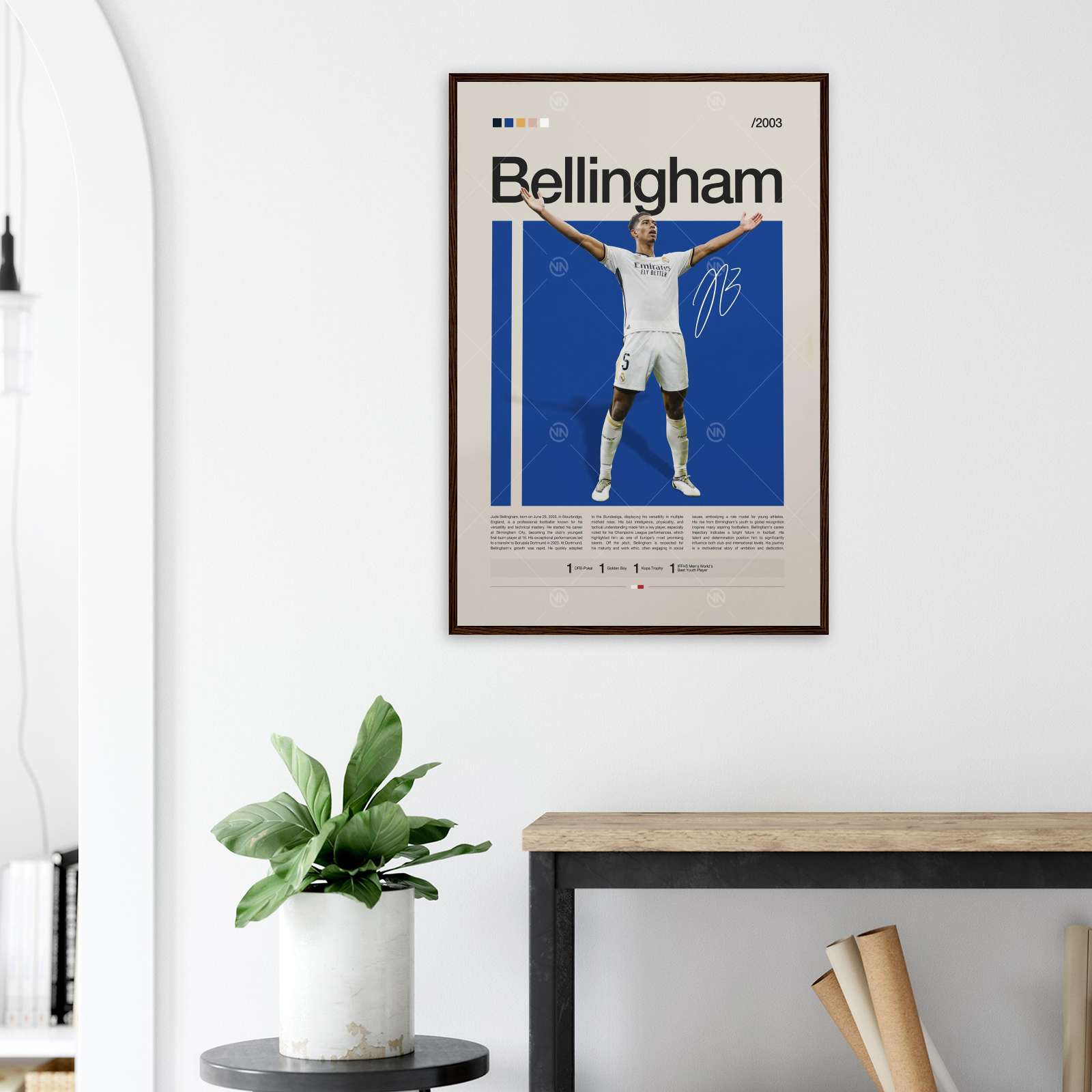 Jude Bellingham Poster, Sports Poster, Full-Size Poster, Ready to Hang ...
