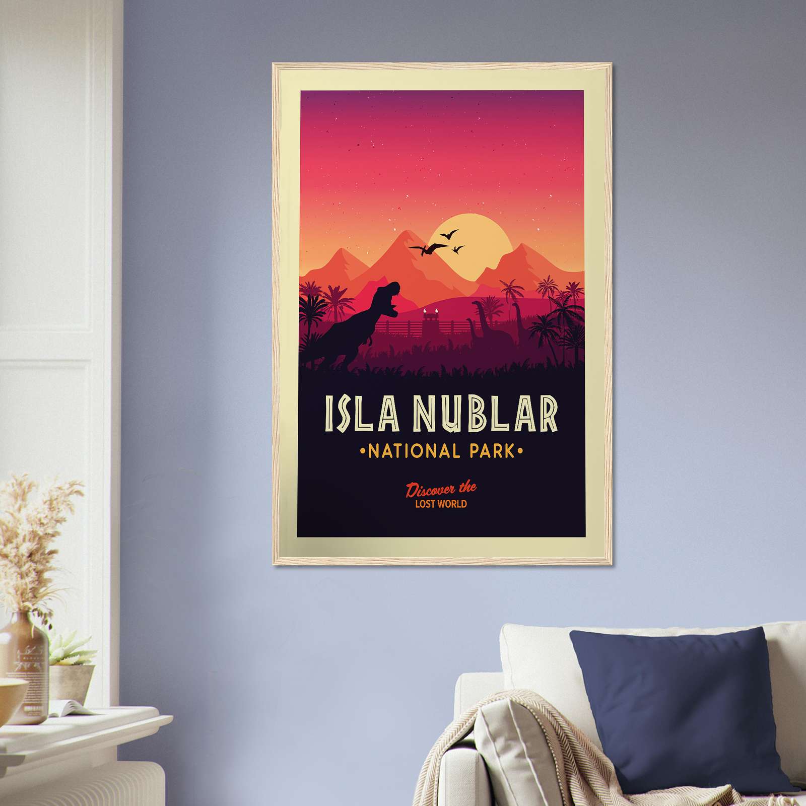Jurassic Park Posters Isla Nublar National Park Poster Jurassic World ...