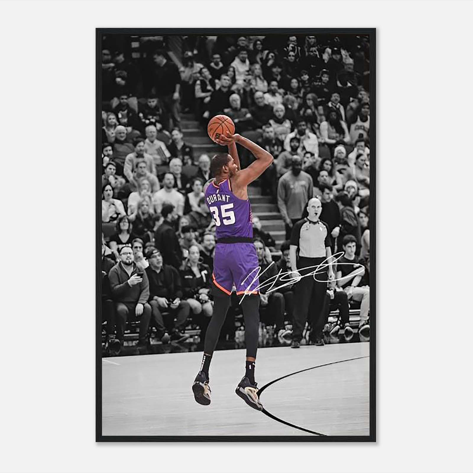 Kevin Durant Poster, Basketball Player Poster, Basketball Poster ...