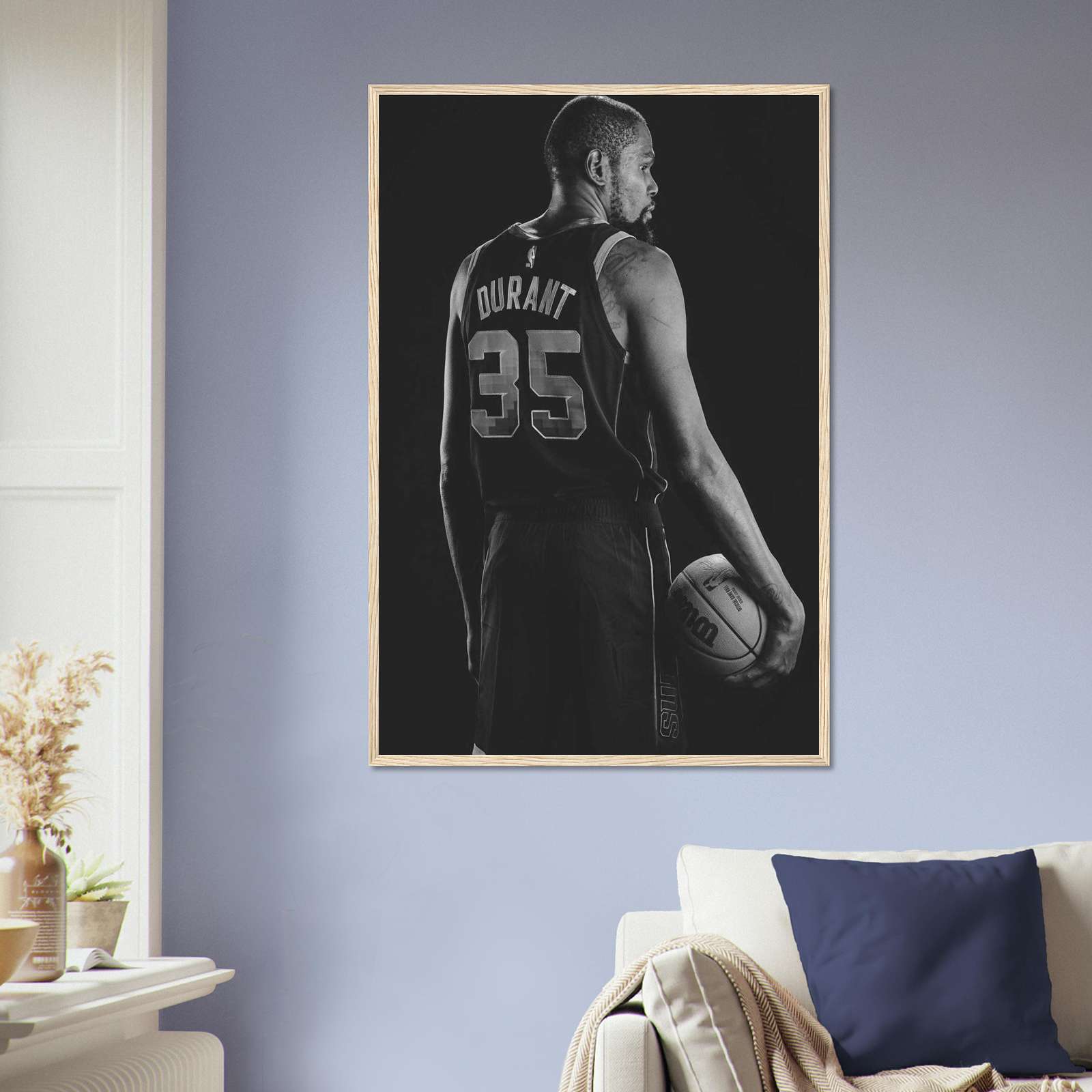 Kevin Durant Poster, Basketball Poster, Basketball Player Poster 1 ...