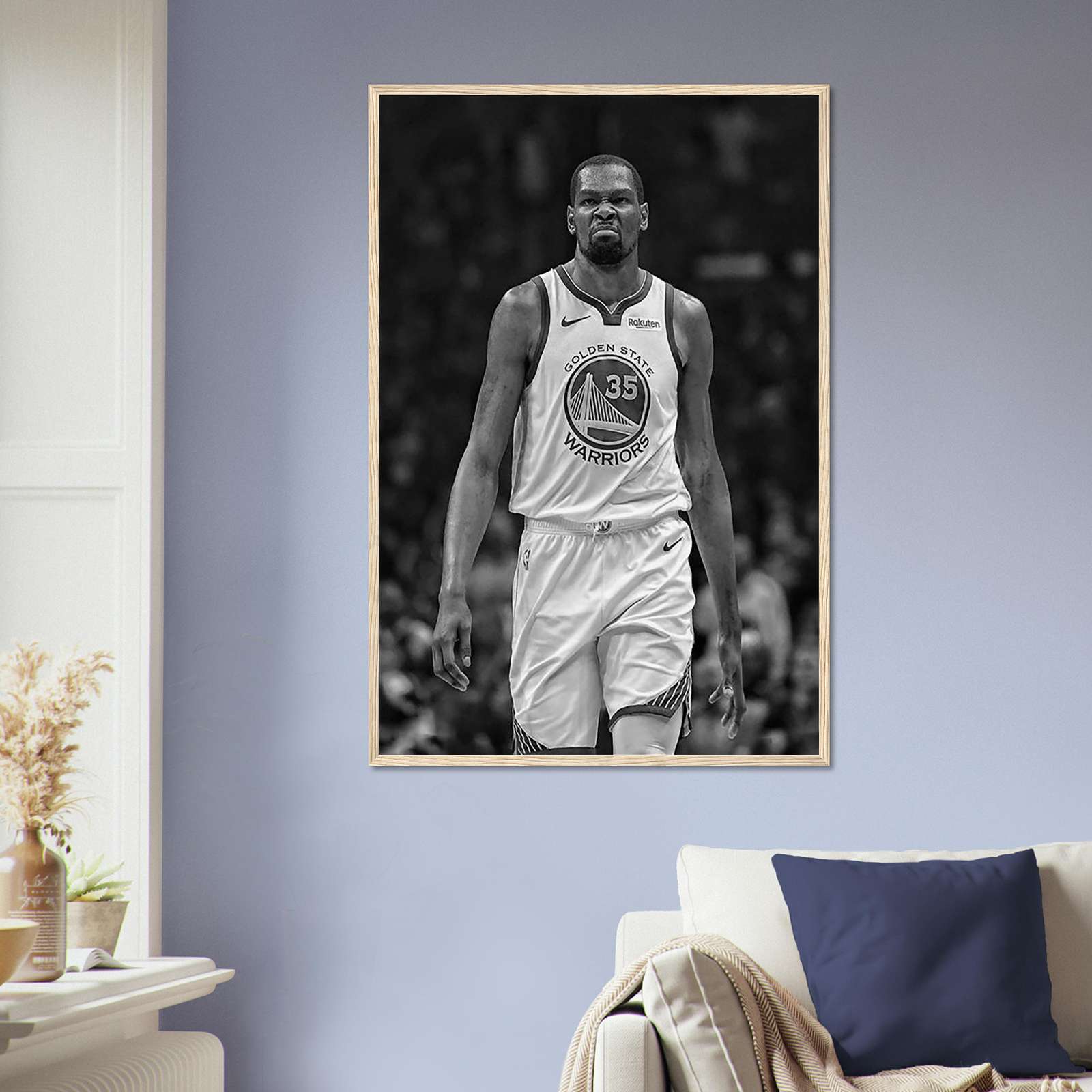 Kevin Durant Poster, Kevin Durant Wall Art, Basketball Poster, Sports ...