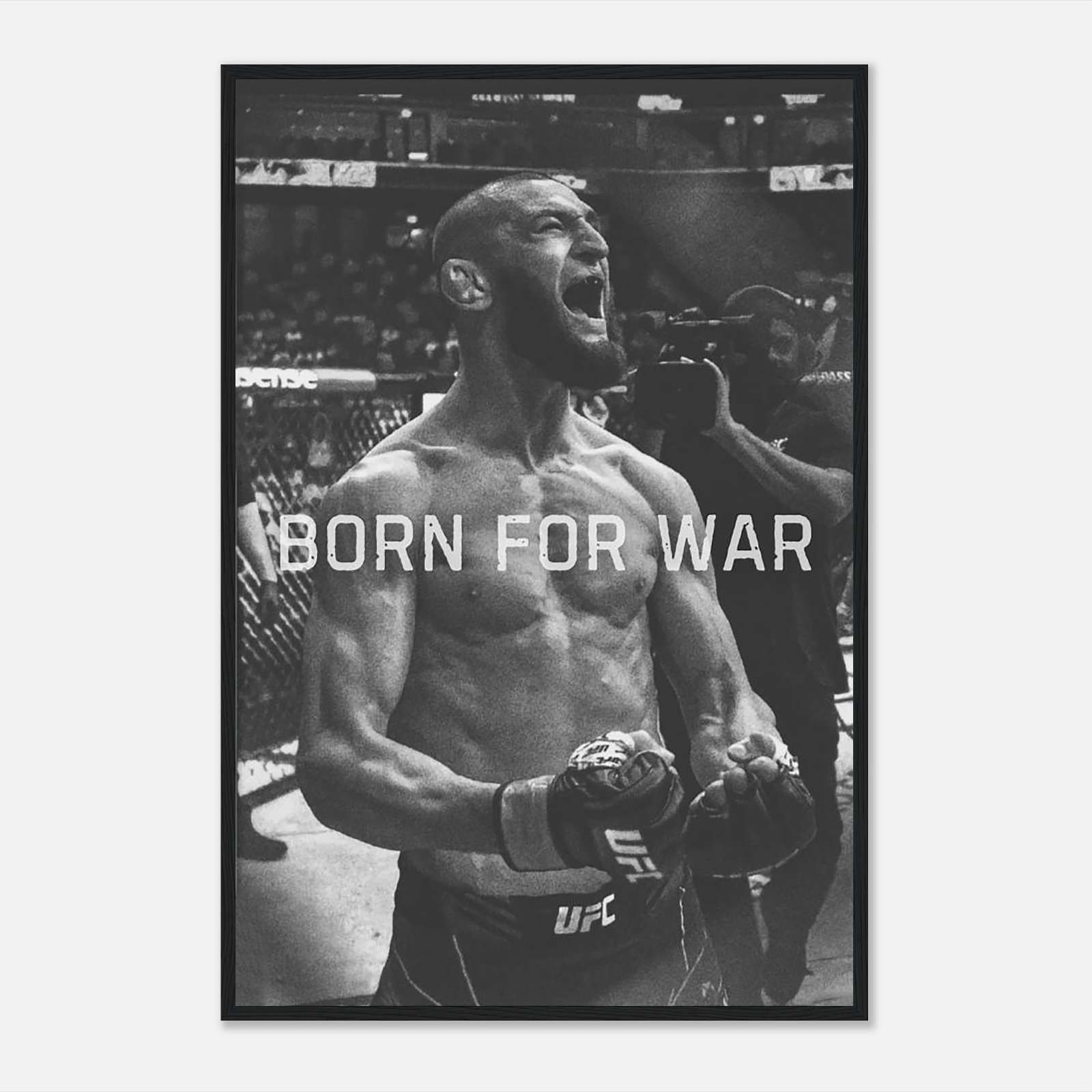 Khamzat Chimaev Poster, Sports Poster, Full-Size Poster, Ready to Hang ...