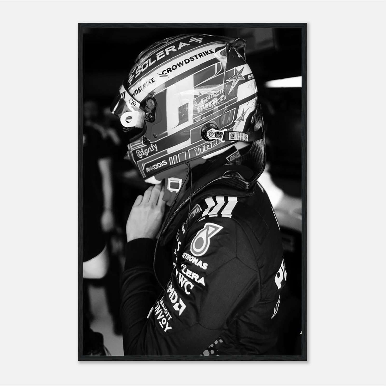 Kimi Antonelli Poster, Formula 1 Poster, Vintage F1 Poster, Full-Size ...