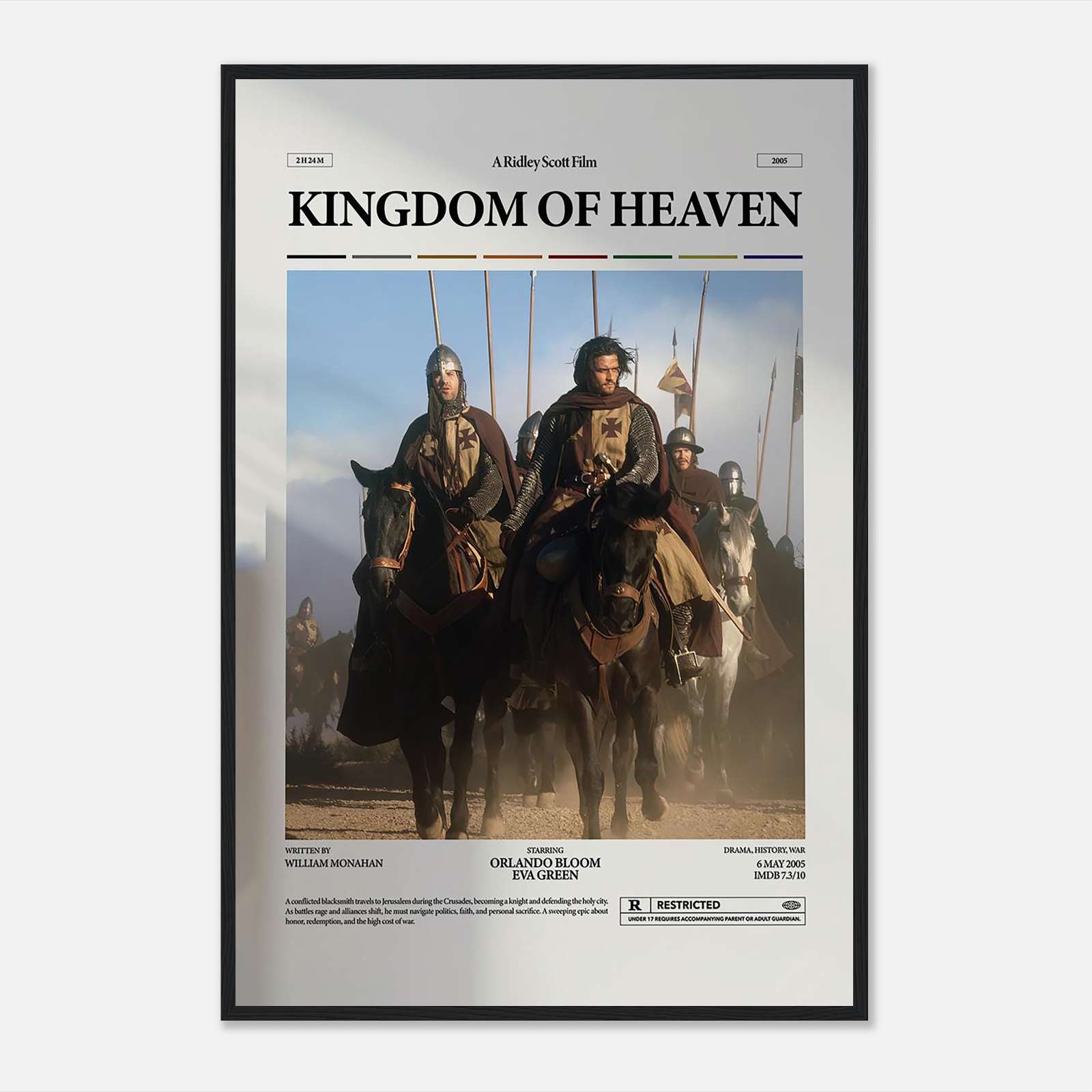 Kingdom Of Heaven Movie Poster, Kingdom Of Heaven Film Poster, Film ...