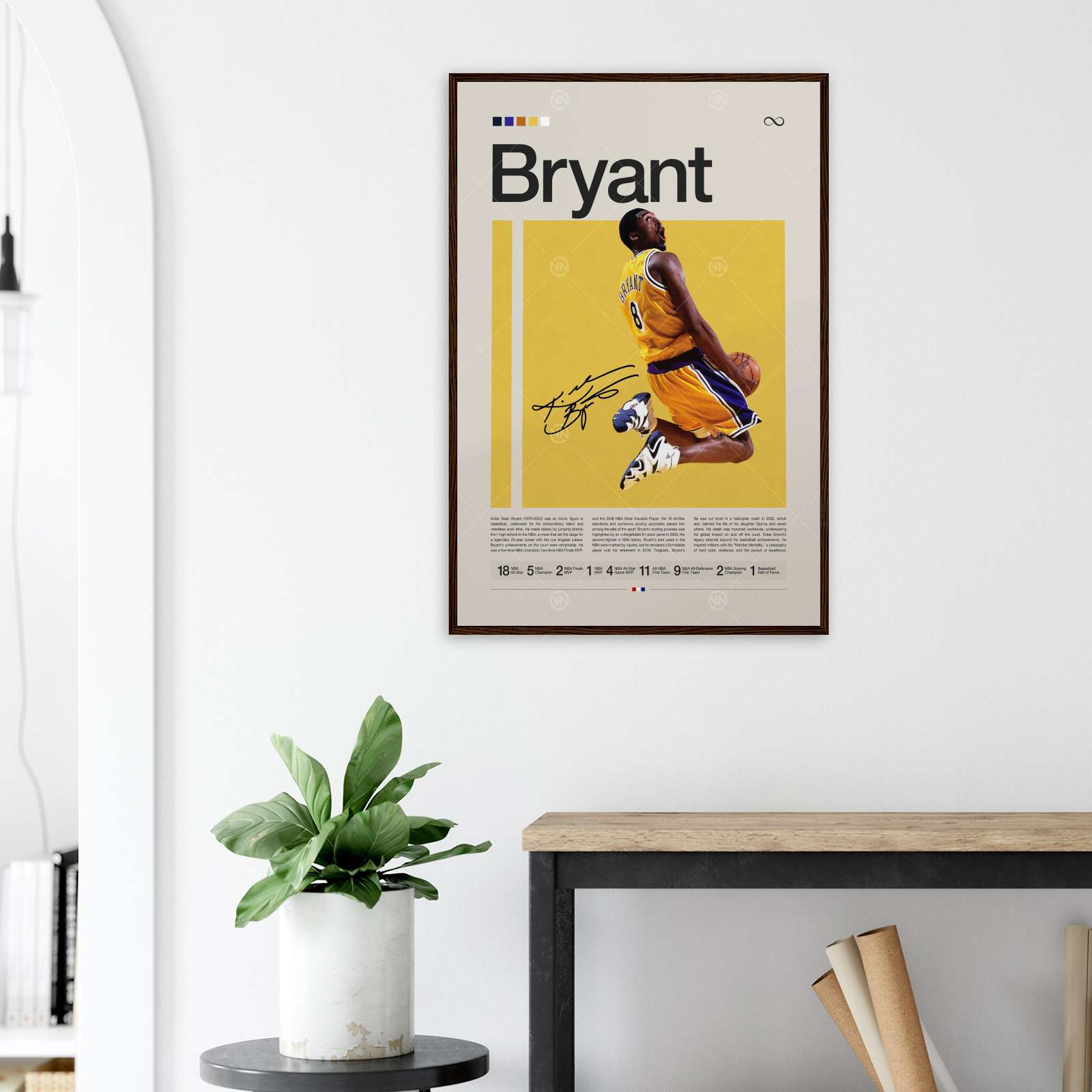 Kobe Bryant Poster 2, Full-Size Movie Poster, Ready to Hang - Citiesbox