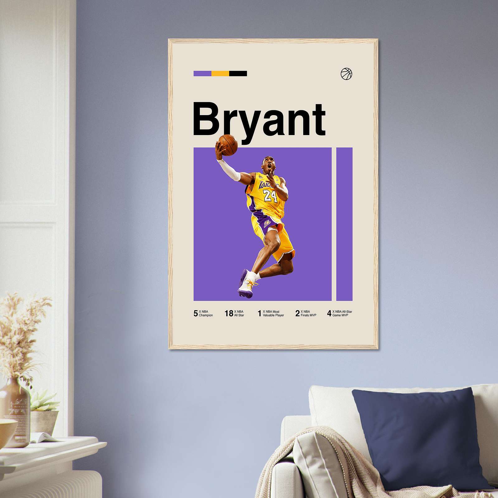 Kobe Bryant Poster, Basketball Poster, Sports Poster, Full-Size Poster ...