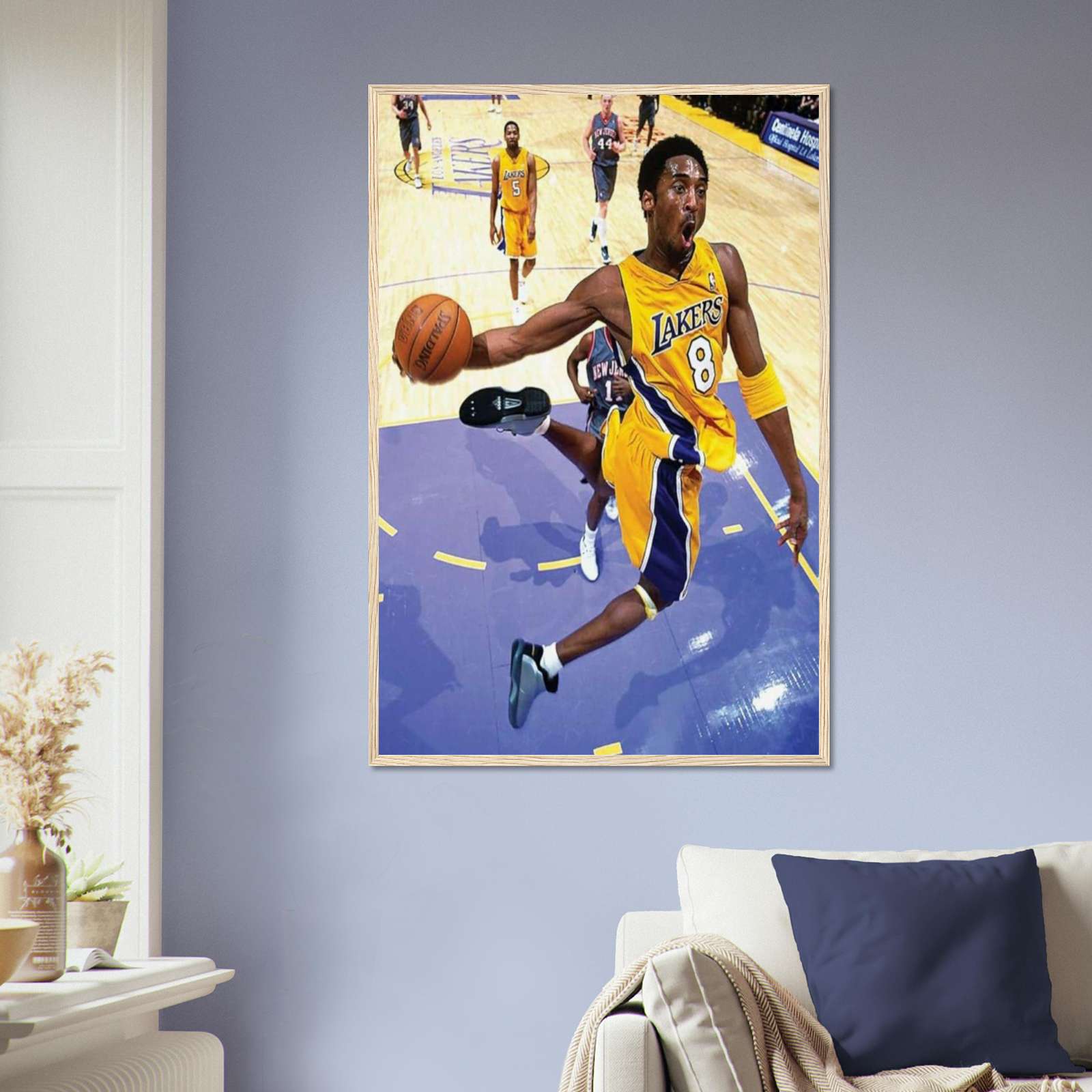 Kobe Bryant Poster, Basketball Poster, Sports Poster, Sports Decor ...