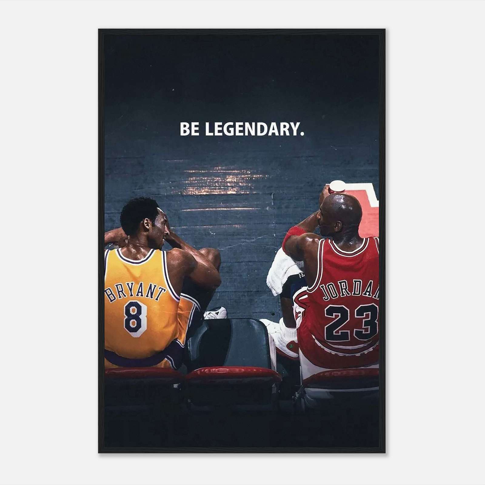 Kobe Bryant Poster, Michael Jordan Poster, Sports Poster, Full-Size ...
