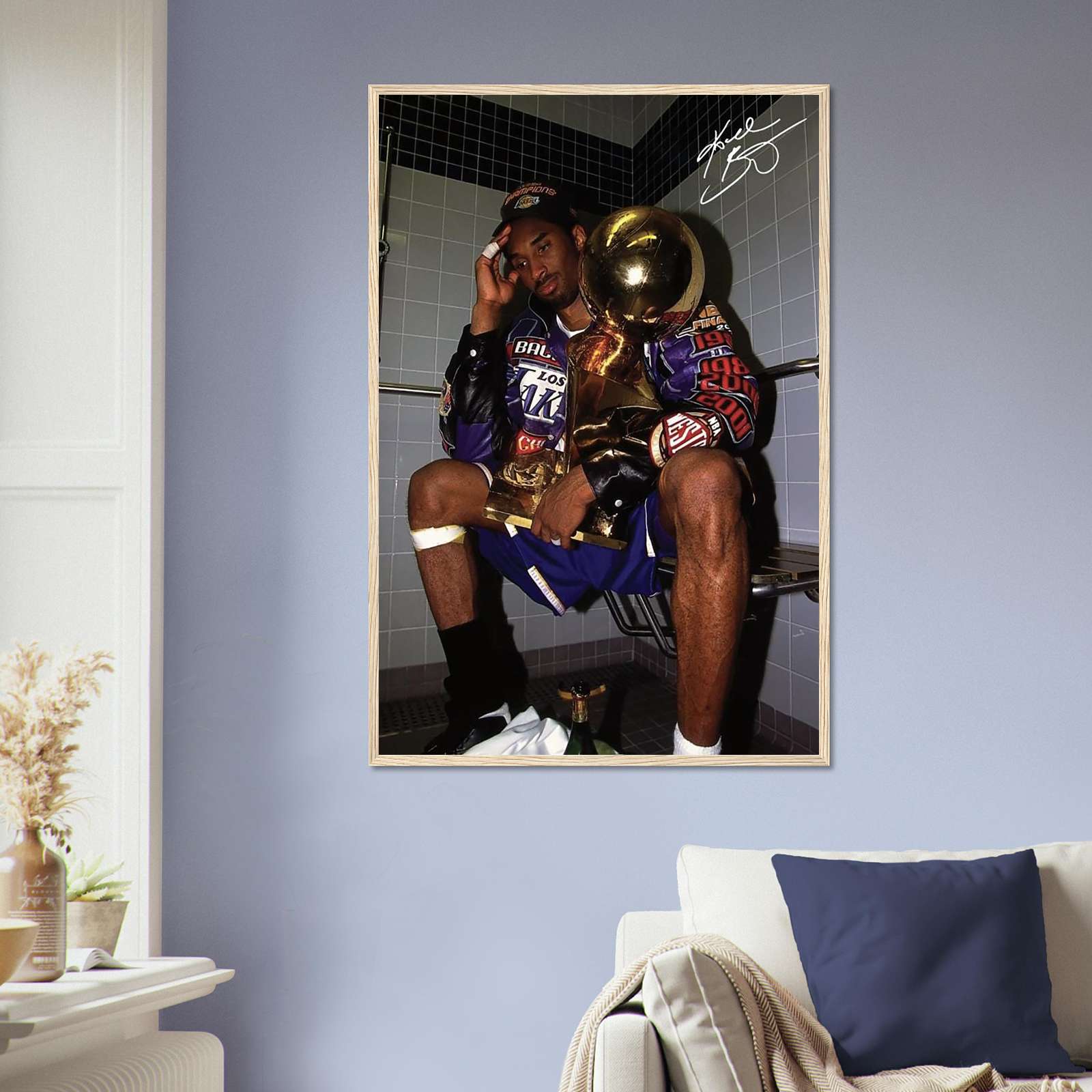 Kobe Bryant Poster, Motivational Wall Art, Full-Size Poster, Ready to ...