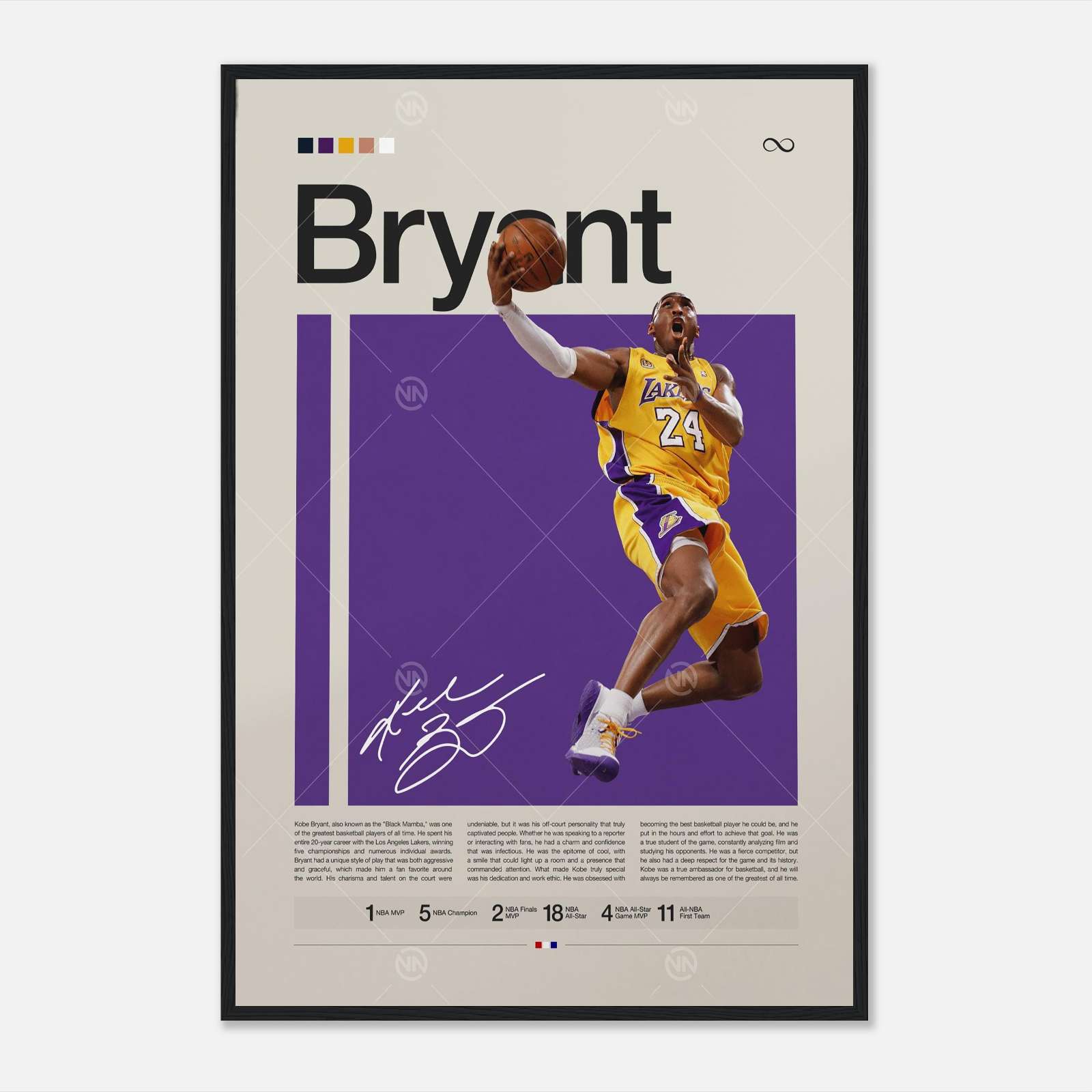 Kobe Bryant Poster, Ports Poster, Sports Bedroom Posters, Full-Size ...