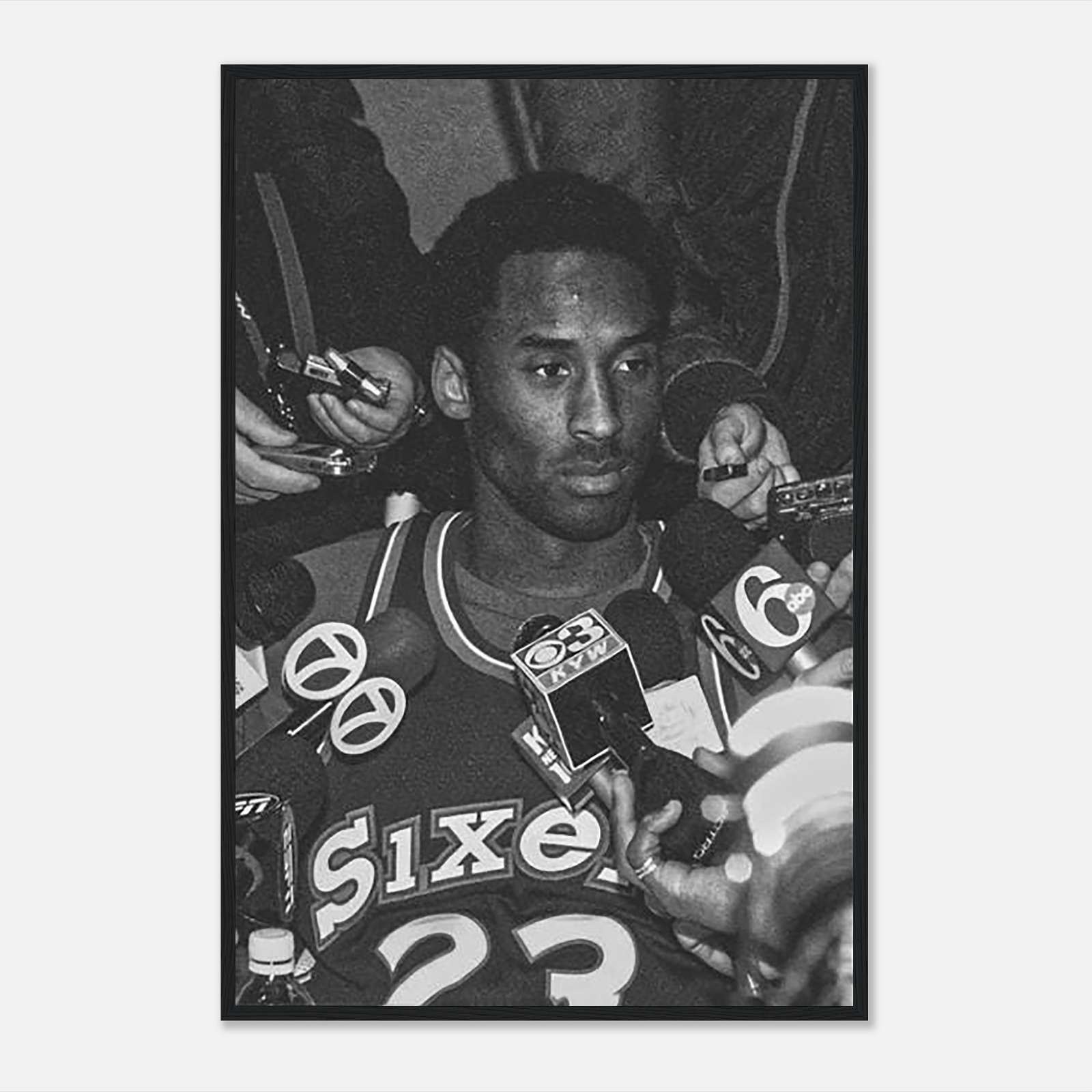 Kobe Bryant Poster, Sports Poster, Basketball Poster, Basketball Player ...