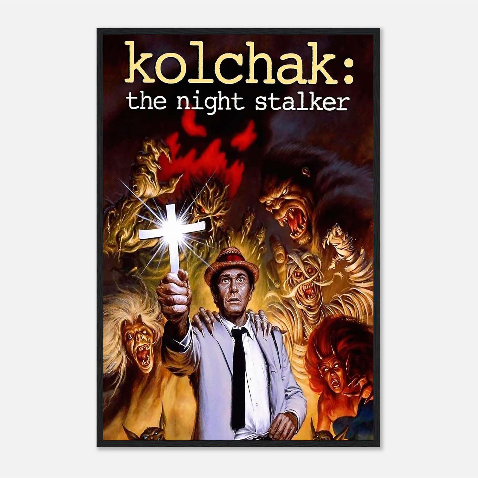 Kolchak The Night Stalker Tv Series Poster, Cult Clasic Movie Poster ...