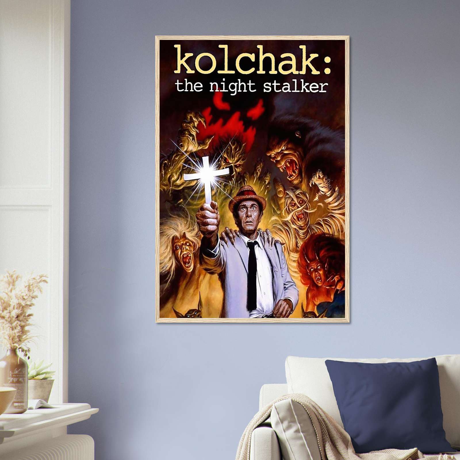 Kolchak The Night Stalker Tv Series Poster, Cult Clasic Movie Poster ...