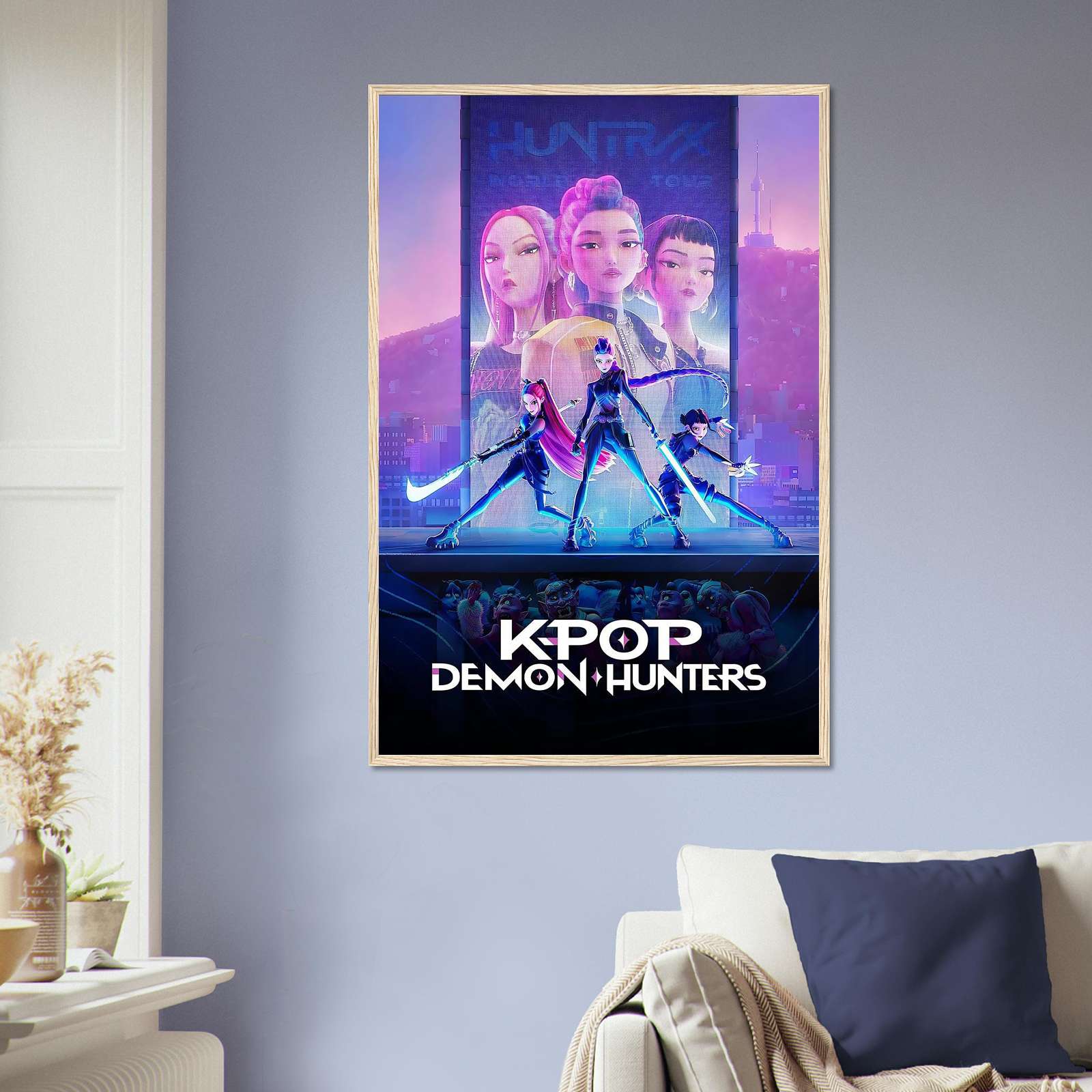 Kpop Demon Hunters Movie Poster, Kpop Demon Hunters Poster, Full-Size ...