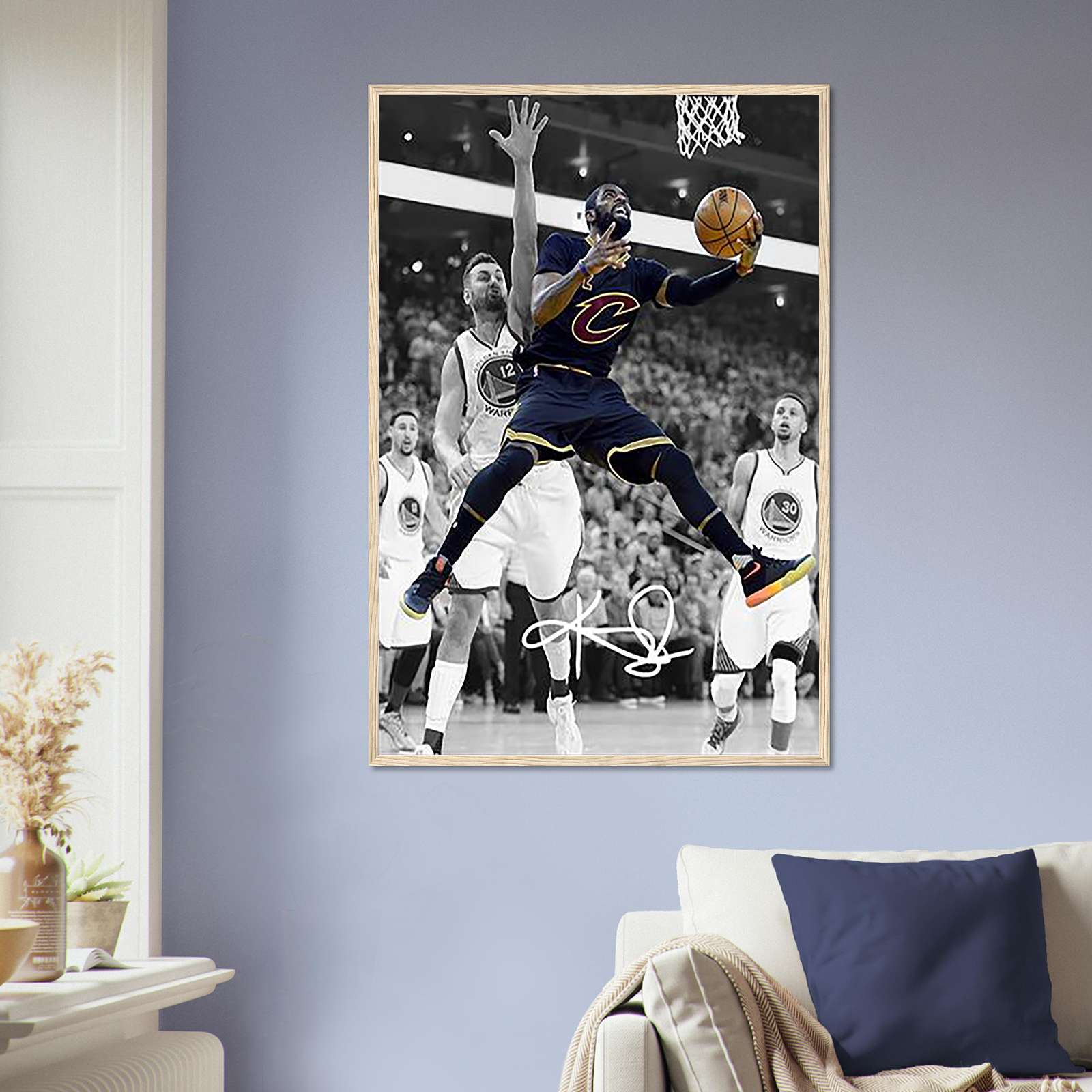 Kyrie Irving Poster, Sports Poster, Basketball Player Poster ...