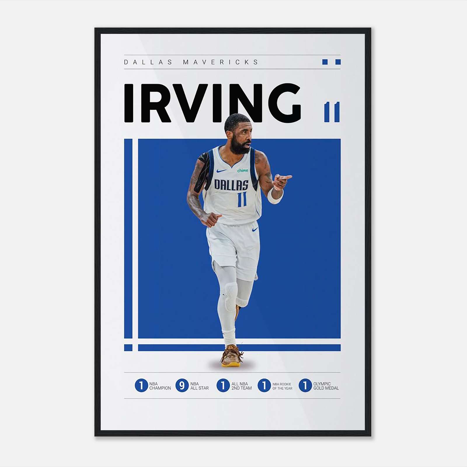 Kyrie Irving Poster, Sports Poster, Basketball Poster, Full-Size Poster ...