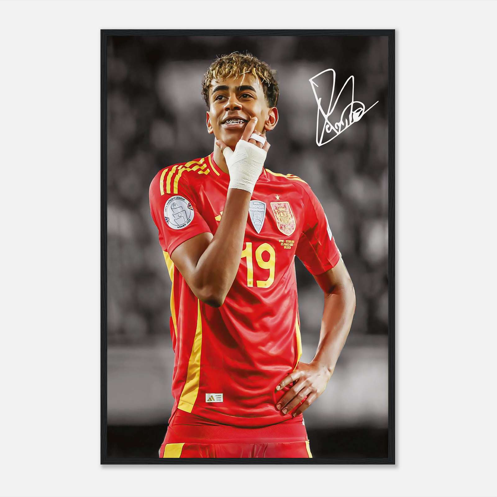Lamine Yamal Poster, Football Poster, Sports Poster, Football Player ...