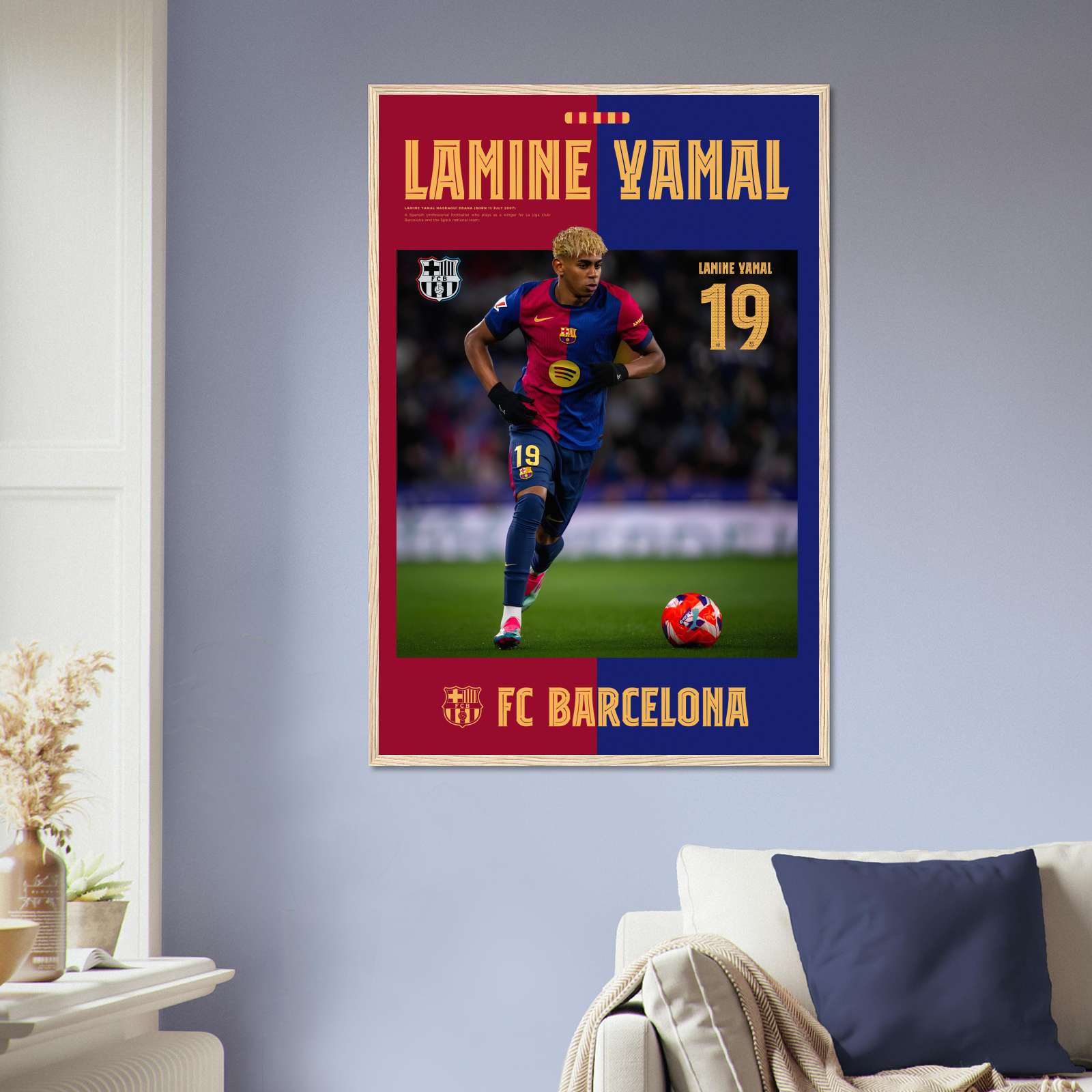 Lamine Yamal Poster, Sports Poster, Football Poster, Soccer Wall Art ...