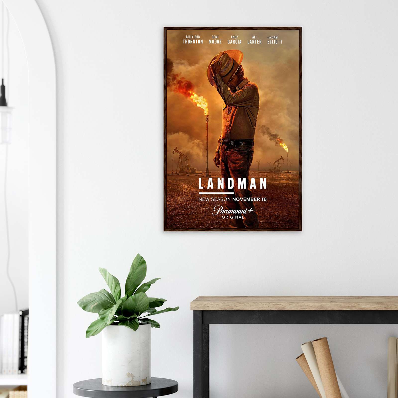 Landman Tv Series Poster, Landman Movie Poster, Film Poster, Full-Size ...