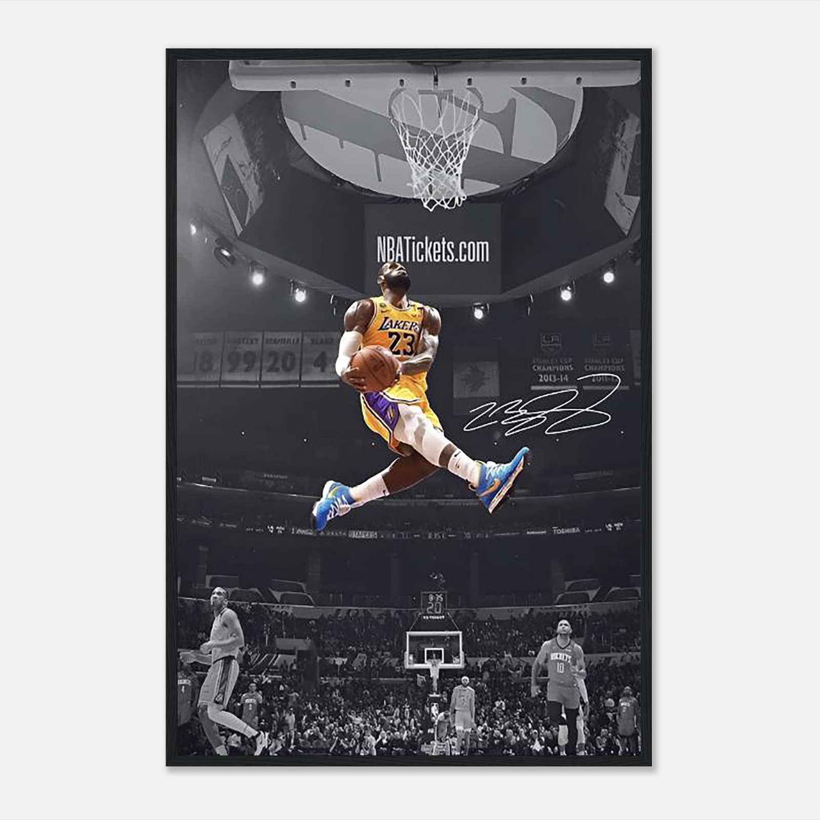 Lebron James Poster, Basketball Player Poster, Basketball Poster ...