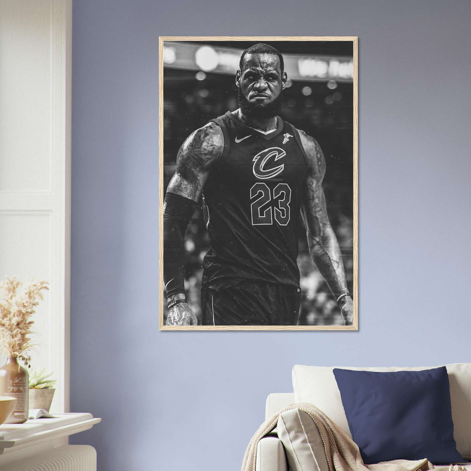Lebron James Poster, Basketball Poster, Basketball Player Poster 2 ...
