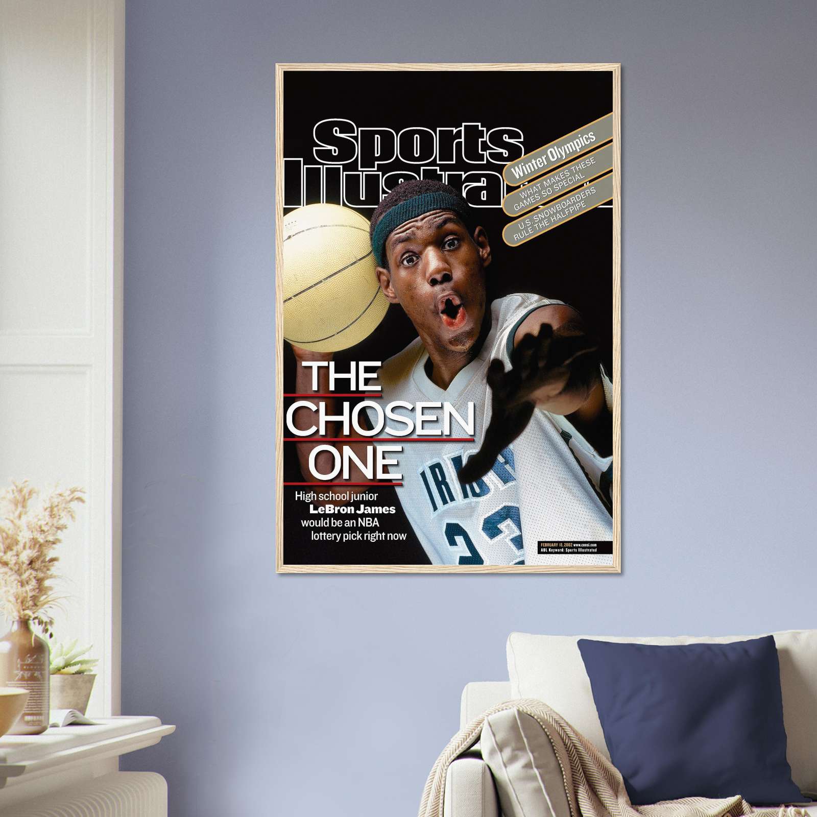 Lebron James Poster, Basketball Poster, Full-Size Poster, Ready to Hang ...